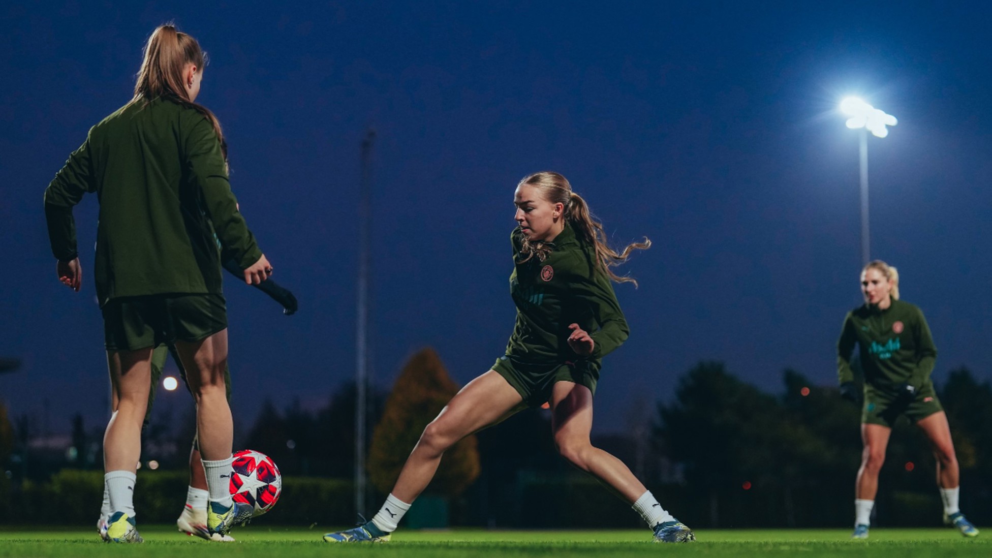 Training: City gear up for Hammarby Euro clash