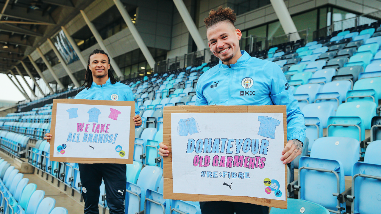 Join the PUMA RE:Fibre campaign by recycling old garments and reduce waste!