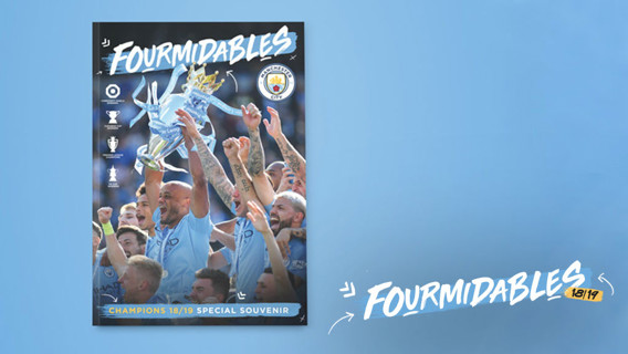 'Fourmidables' Champions magazine now on sale