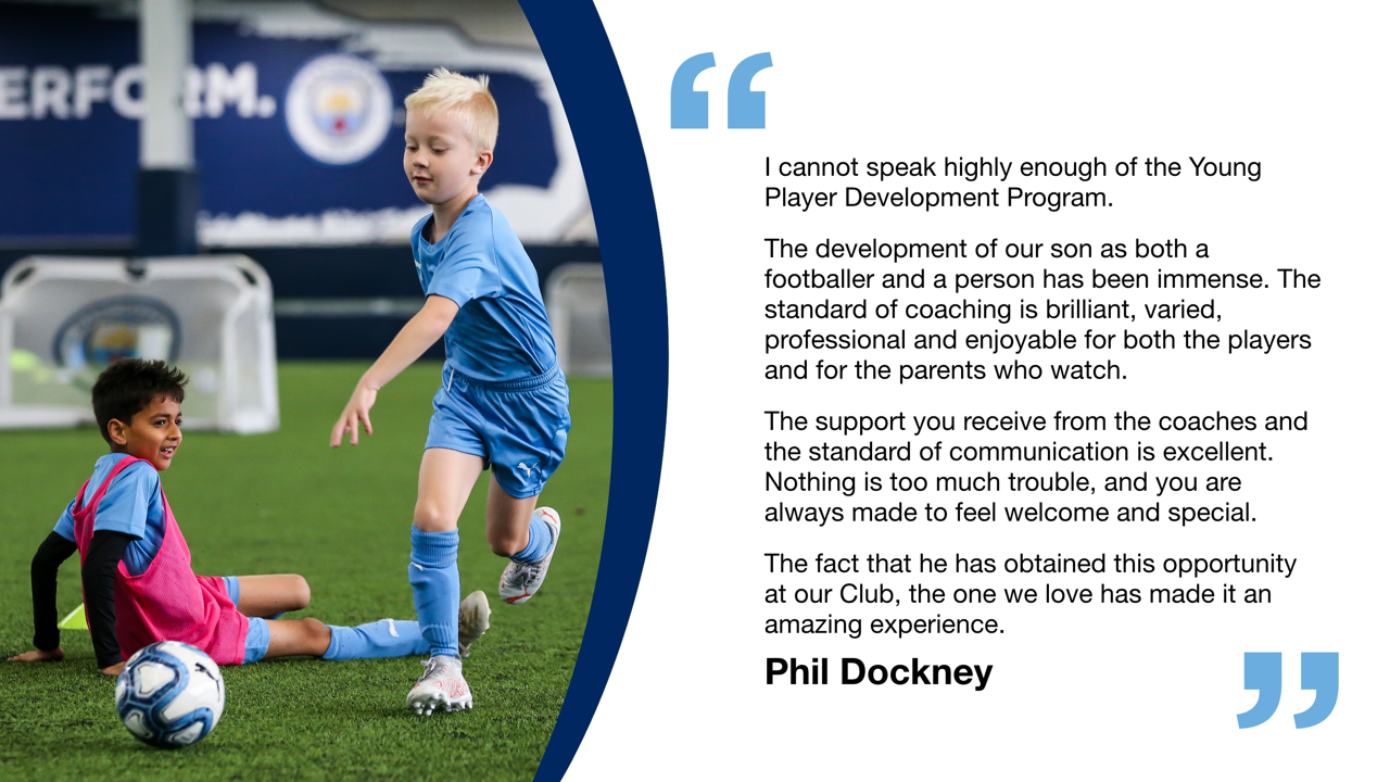 Man City I City Football Schools Young Player Development Courses