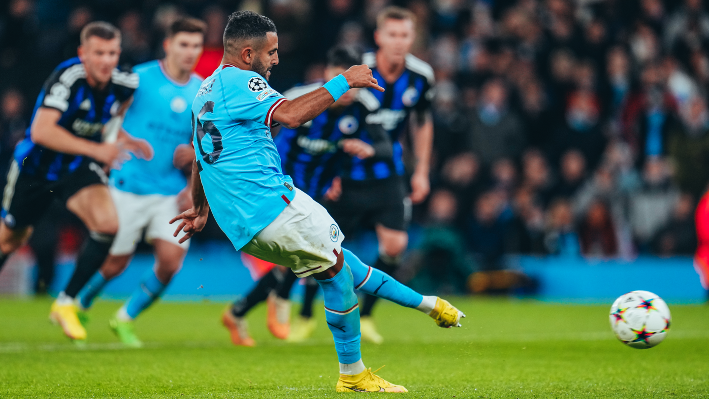 Mahrez: 'It's always nice to score!'