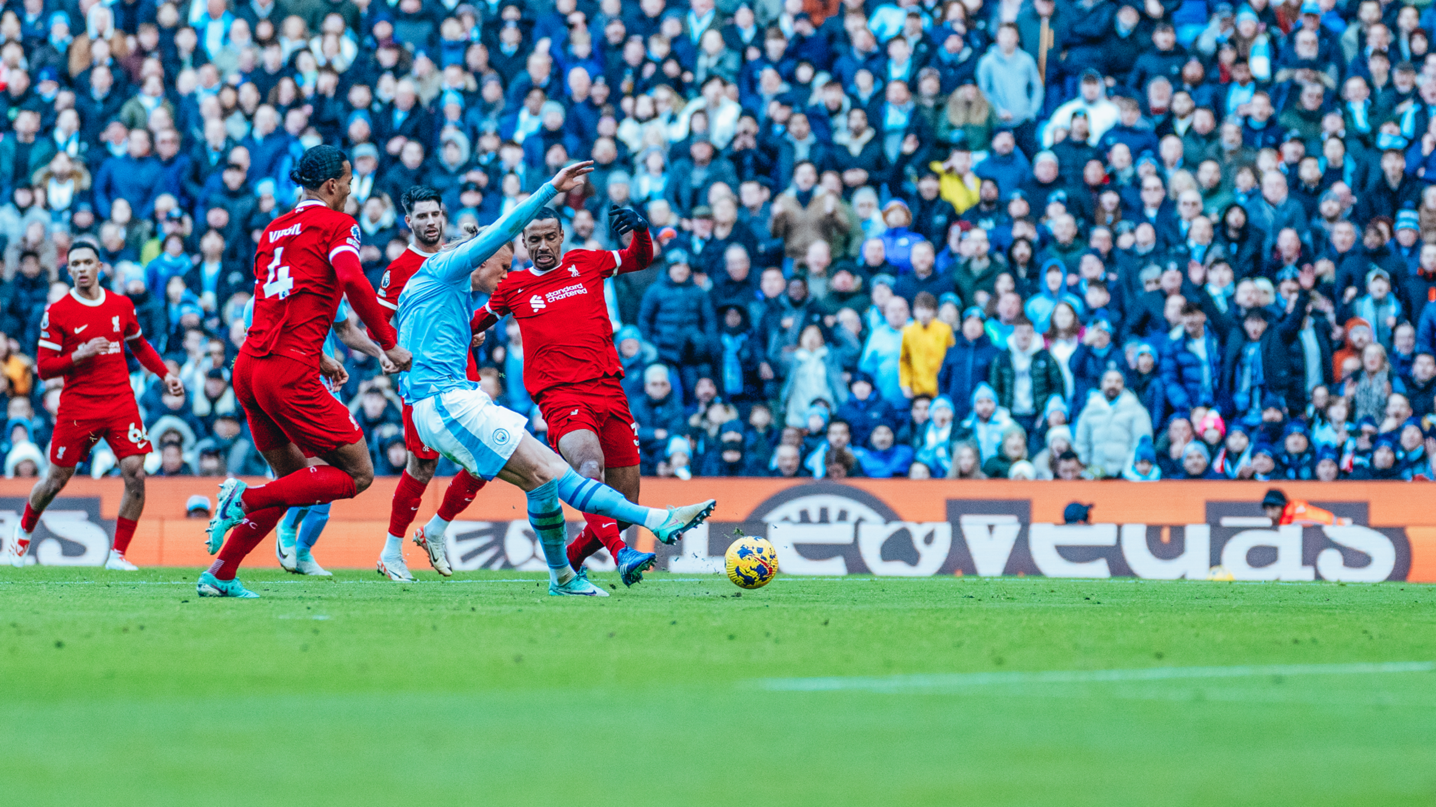 Gallery: 50 up for Haaland in Liverpool draw