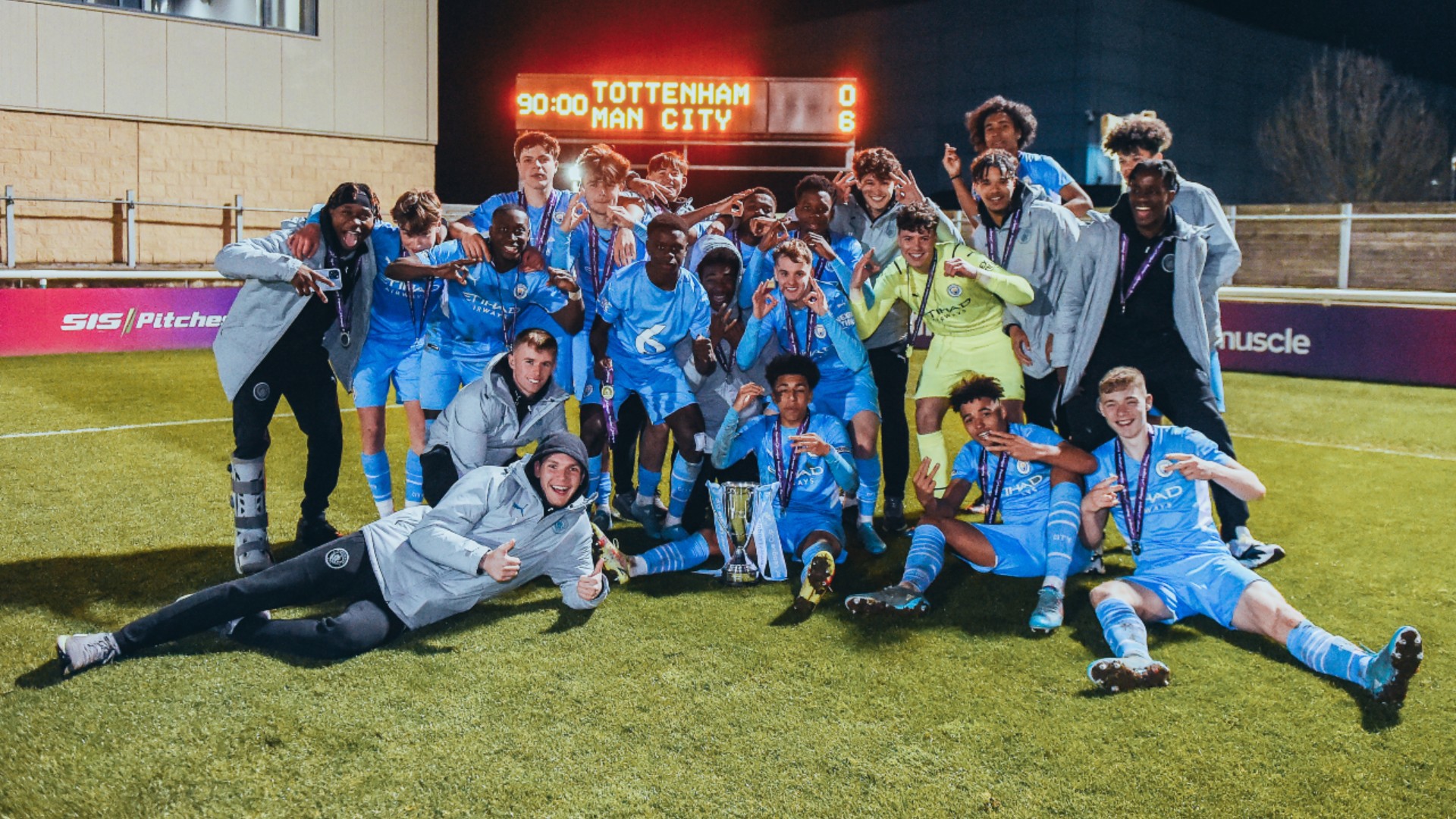 City 6-0 Spurs: Under-17 PL Cup final highlights