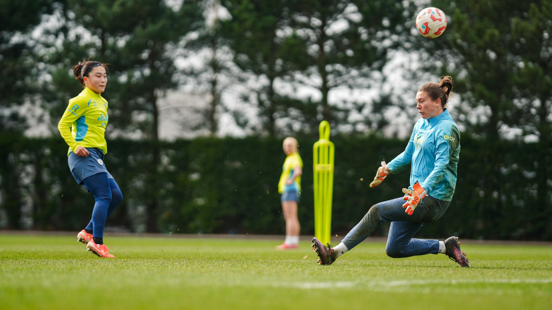 Training: Getting ready for a return to the Etihad