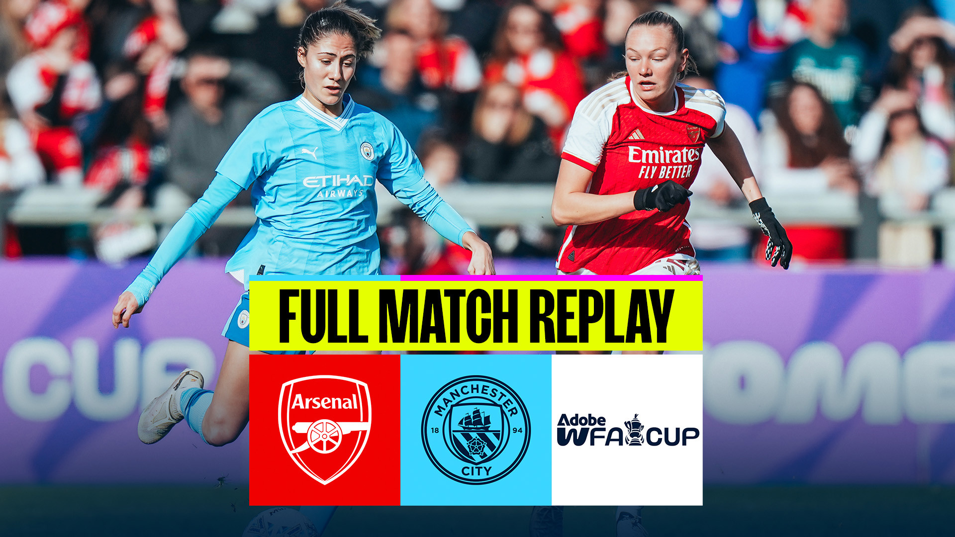 Full match replay: Arsenal v City
