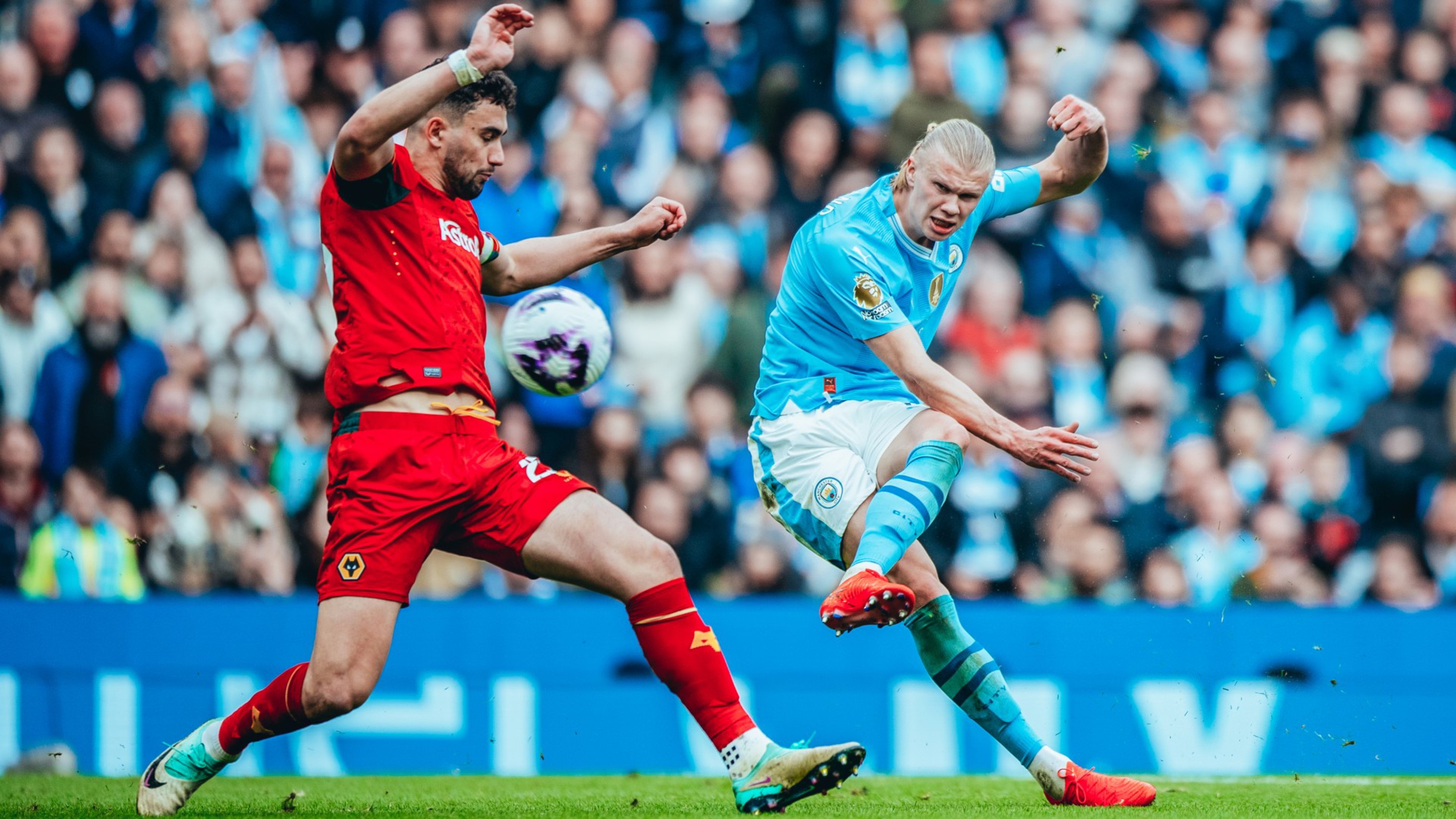 Gallery: Haaland inspires five-star City against Wolves