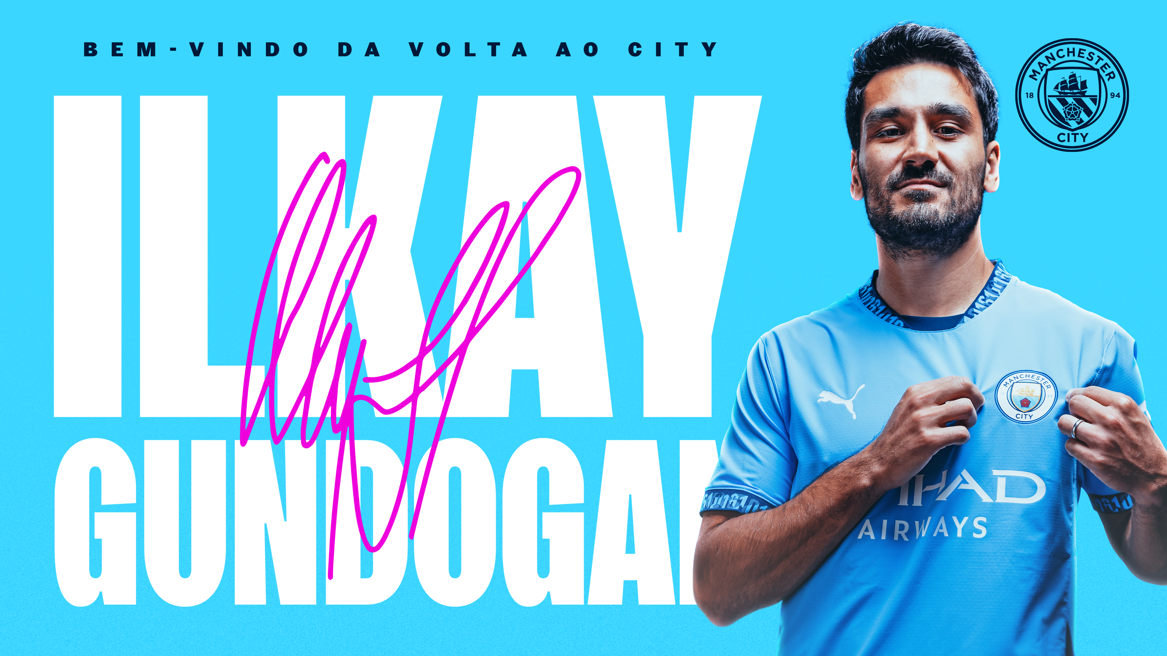 Gundogan: Estou de volta ao melhor clube do mundo!