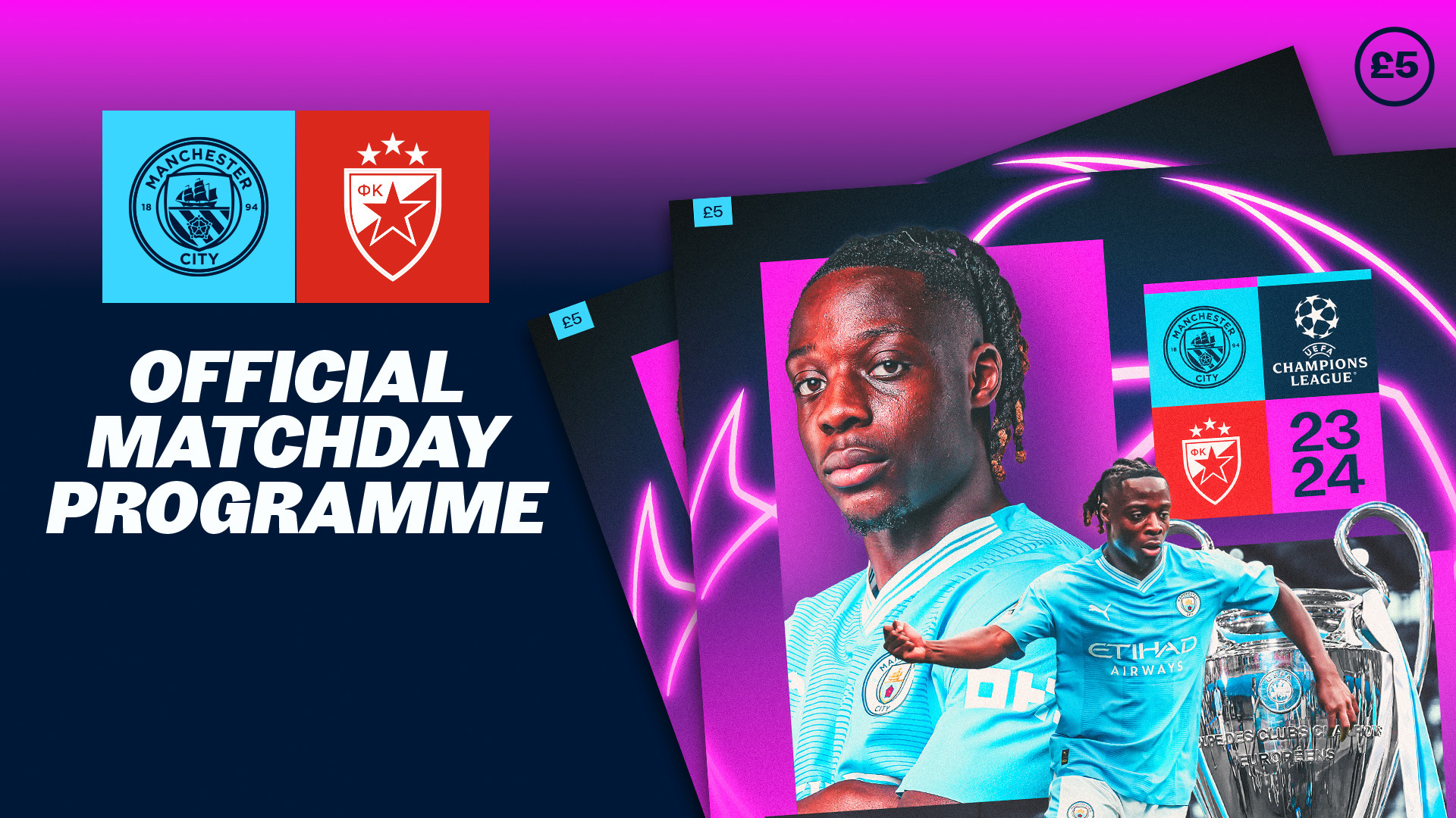 City v Red Star Belgrade: Doku the programme cover star