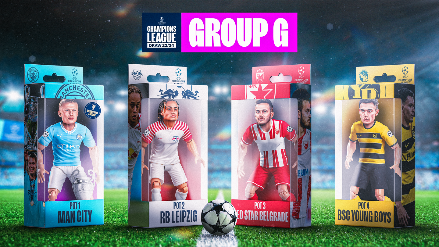 City learn Champions League group stage opponents