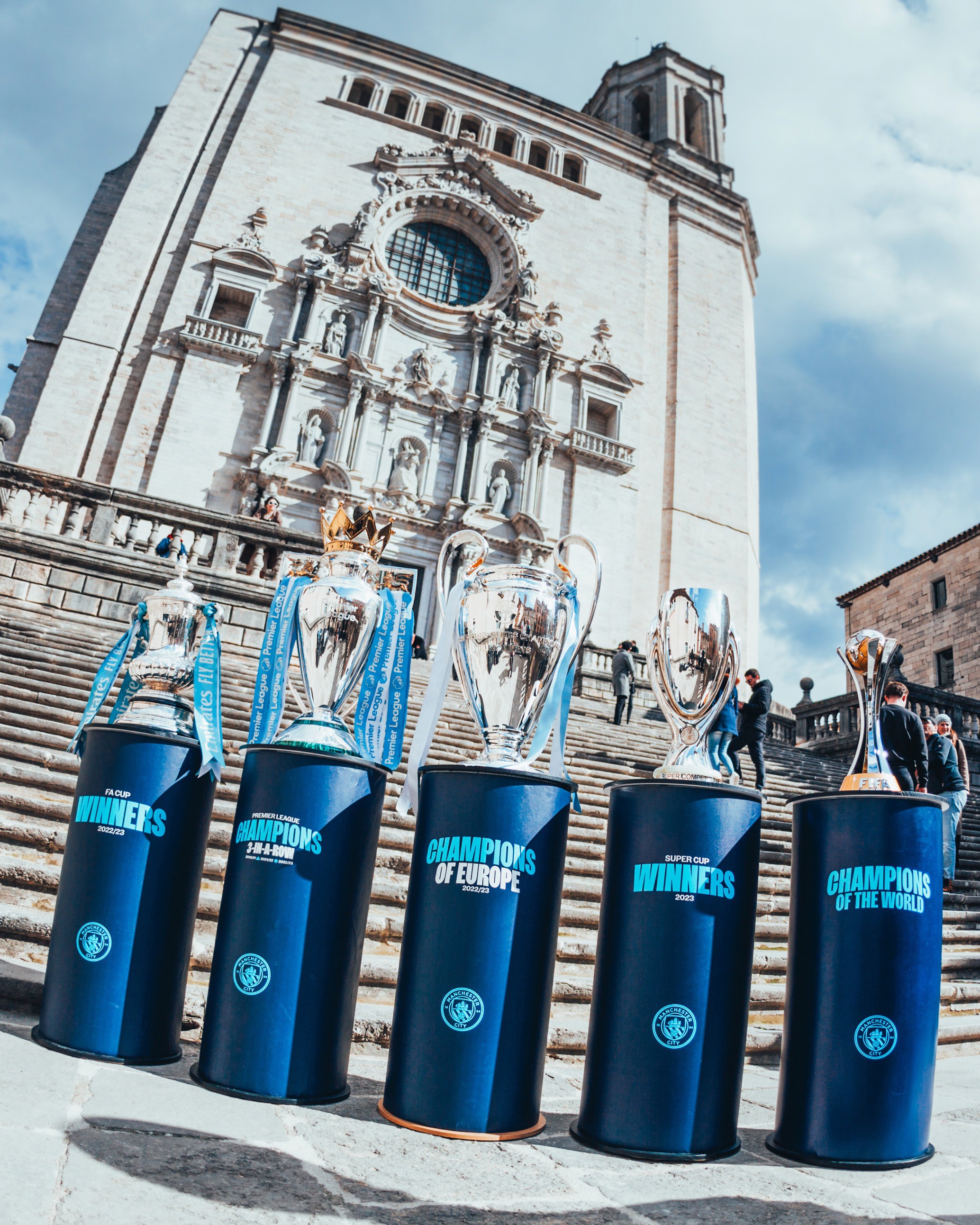 Treble Trophy Tour: Girona