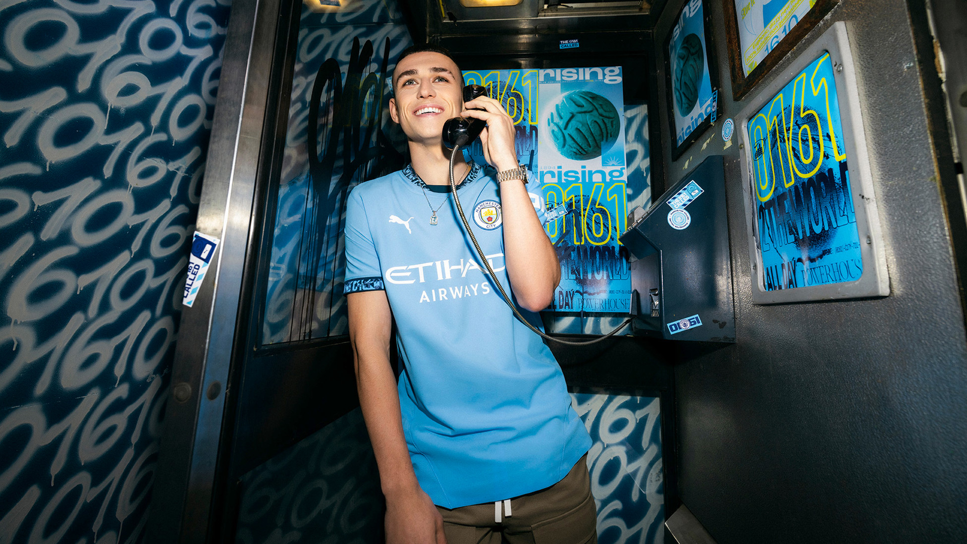 Gallery: Players try on our new PUMA 2024/25 home kit