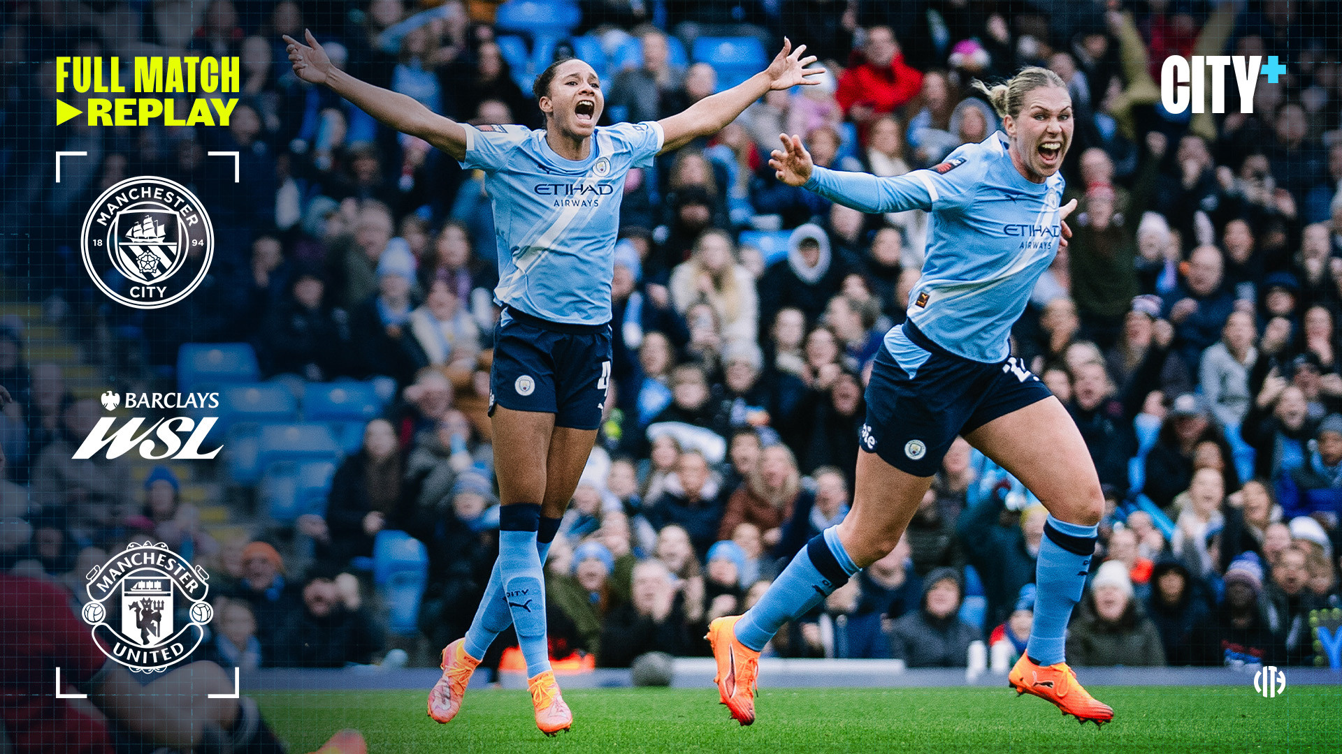 Full match replay: City v Manchester United