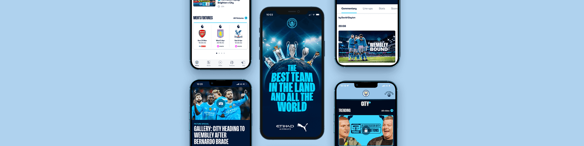 Manchester City Official App for iPhone and Android