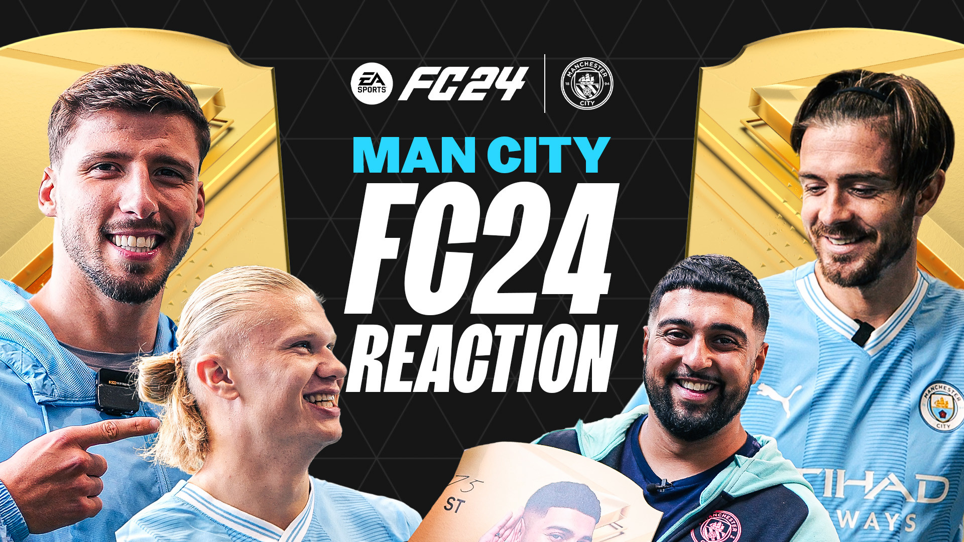 City players react to their FC24 ratings!