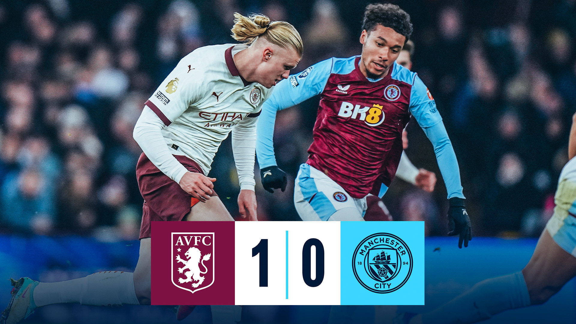 Aston Villa 1-0 City: resumen breve