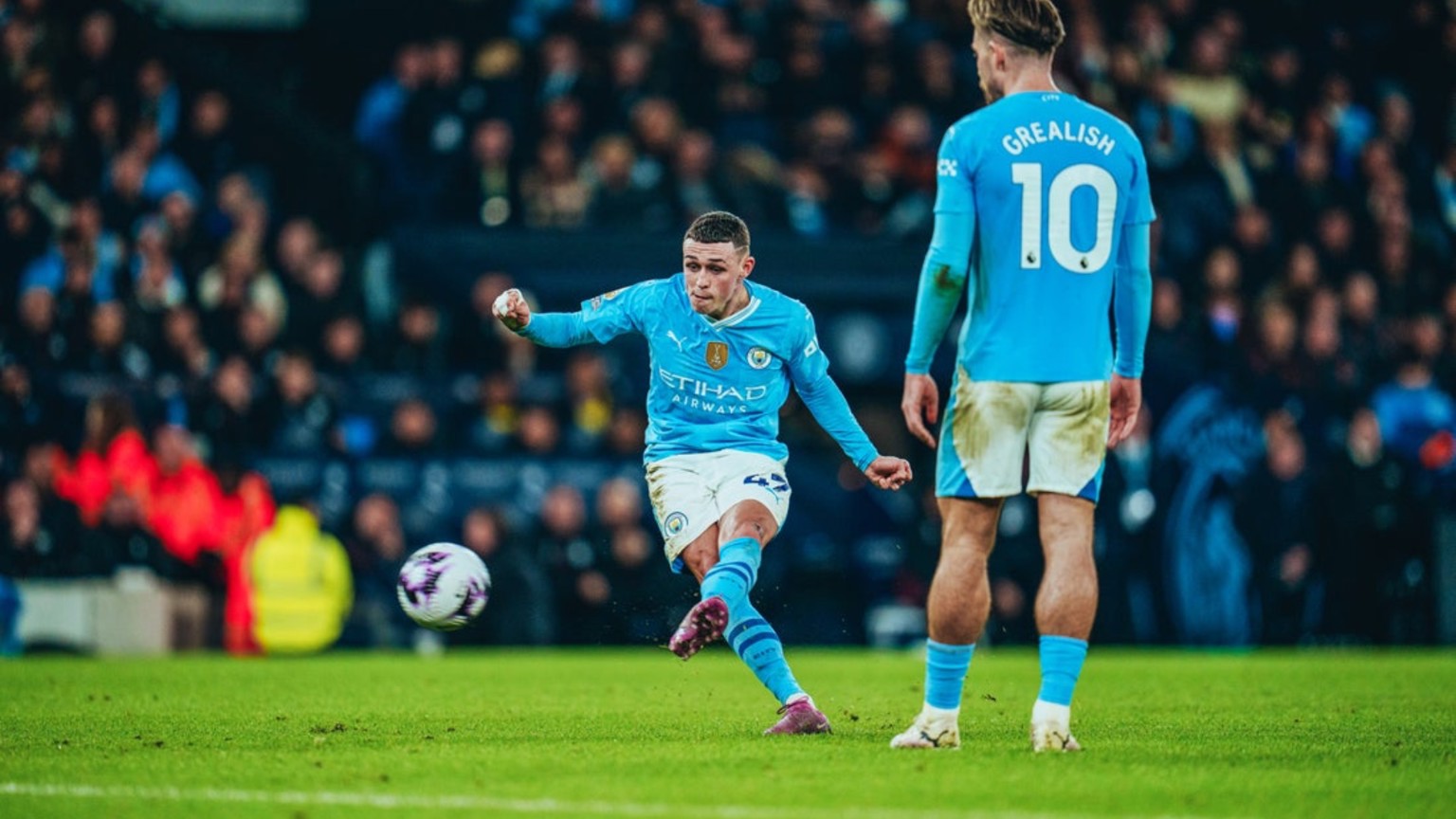 Gallery: Foden hat-trick inspires City win over Villa