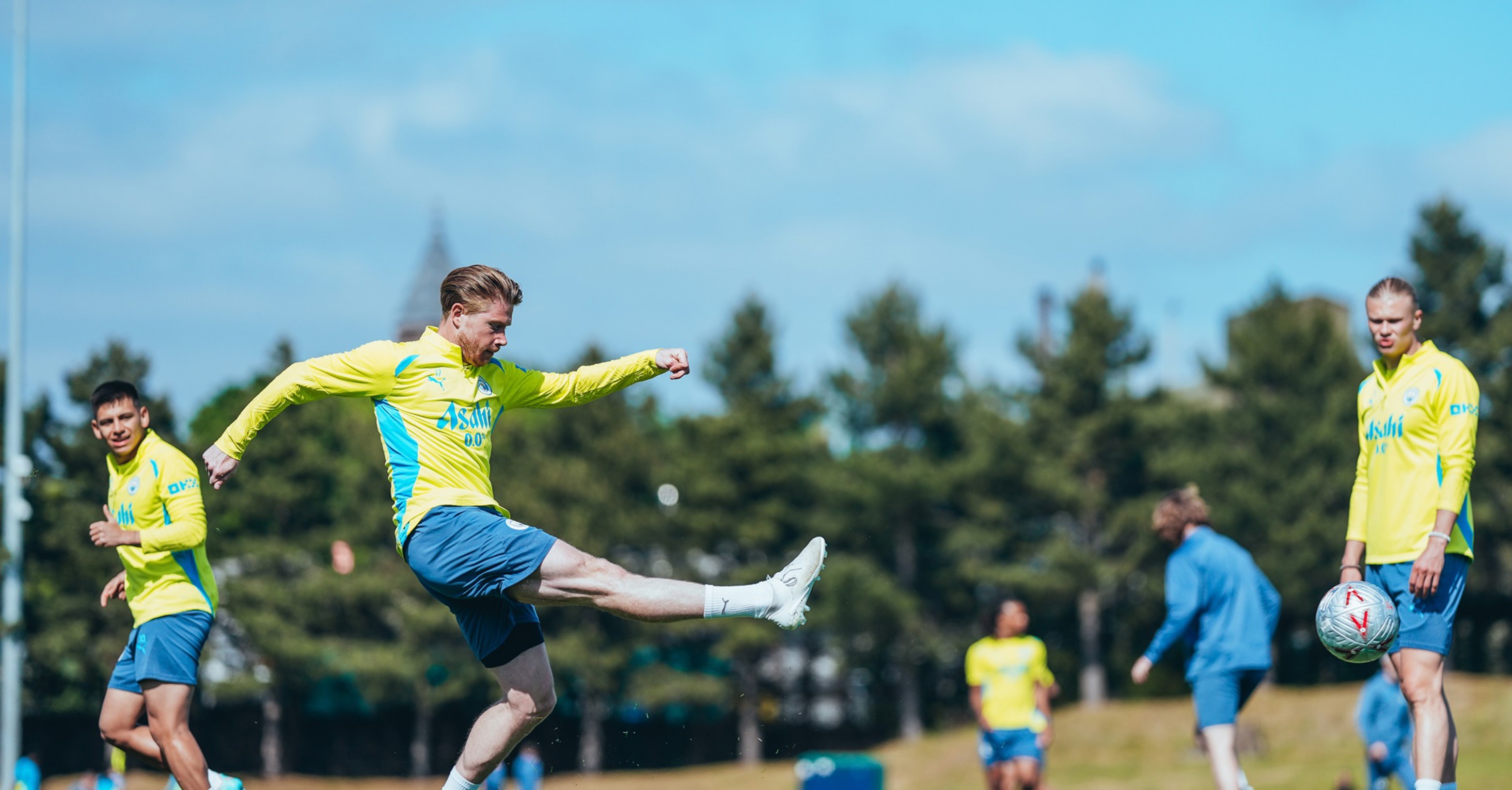 Training: Blue skies all the way!