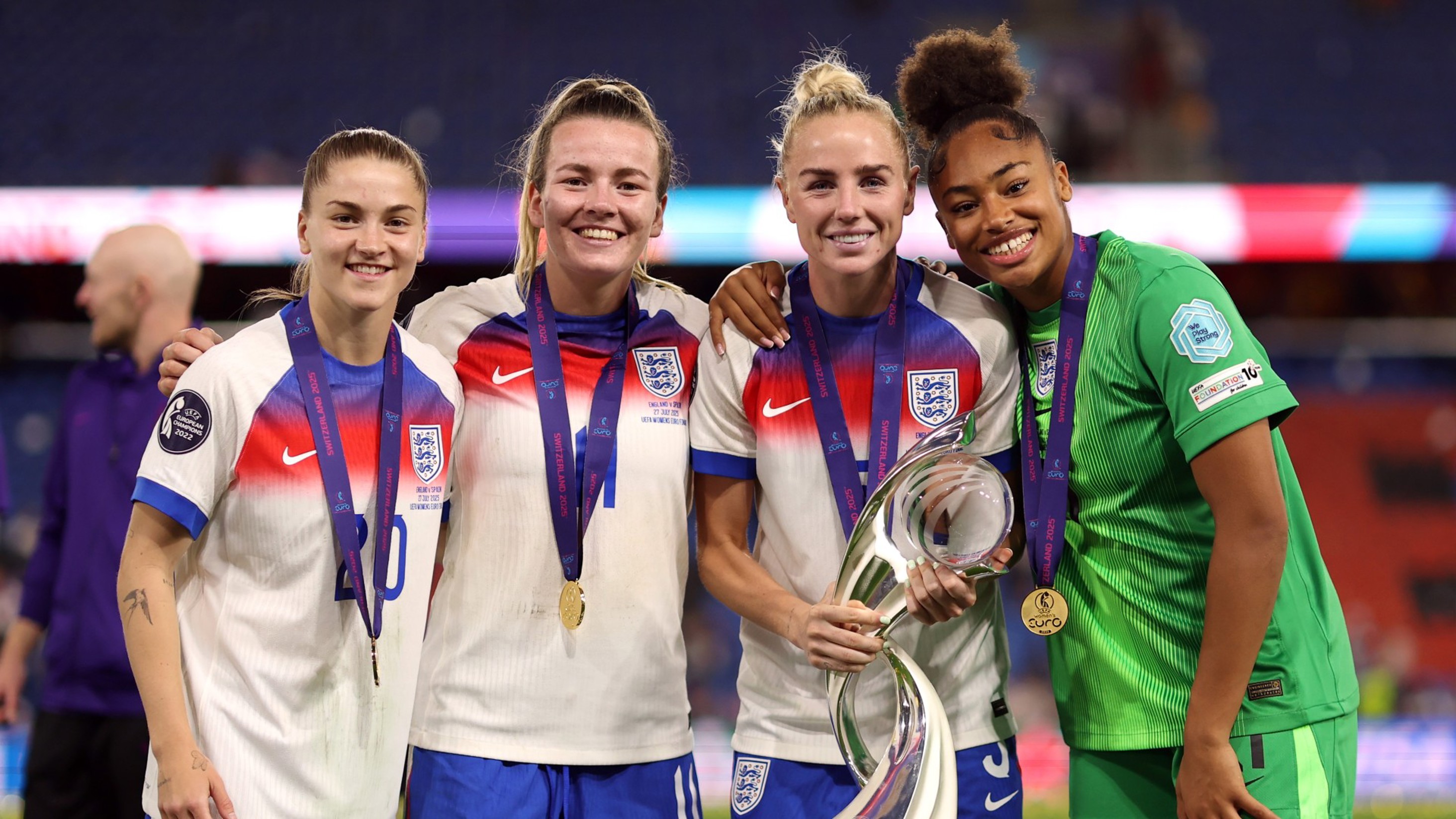 England's Euro 2025 final win in pictures