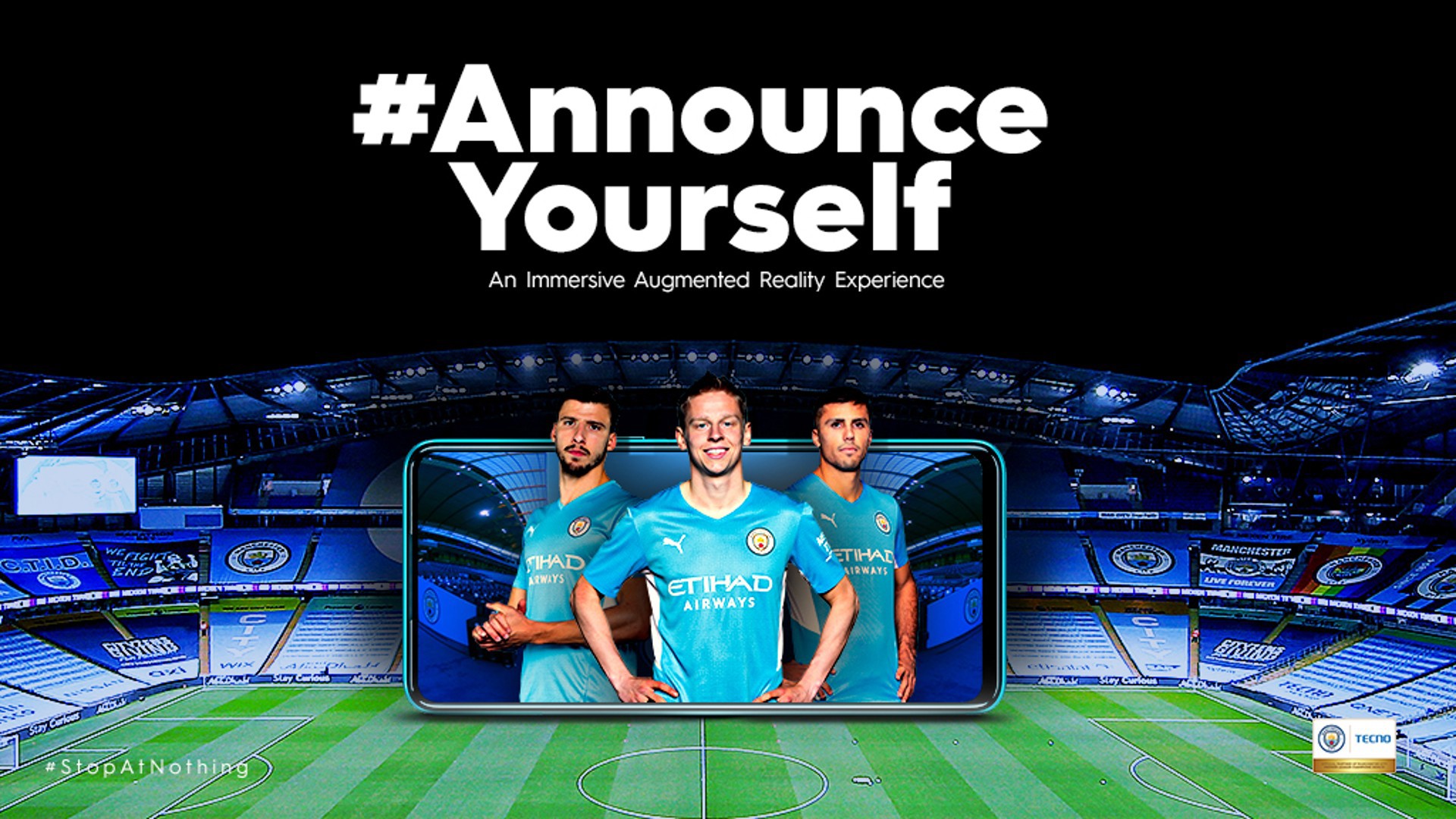 #AnnounceYourself: Feel what it's like to sign for Manchester City with ...
