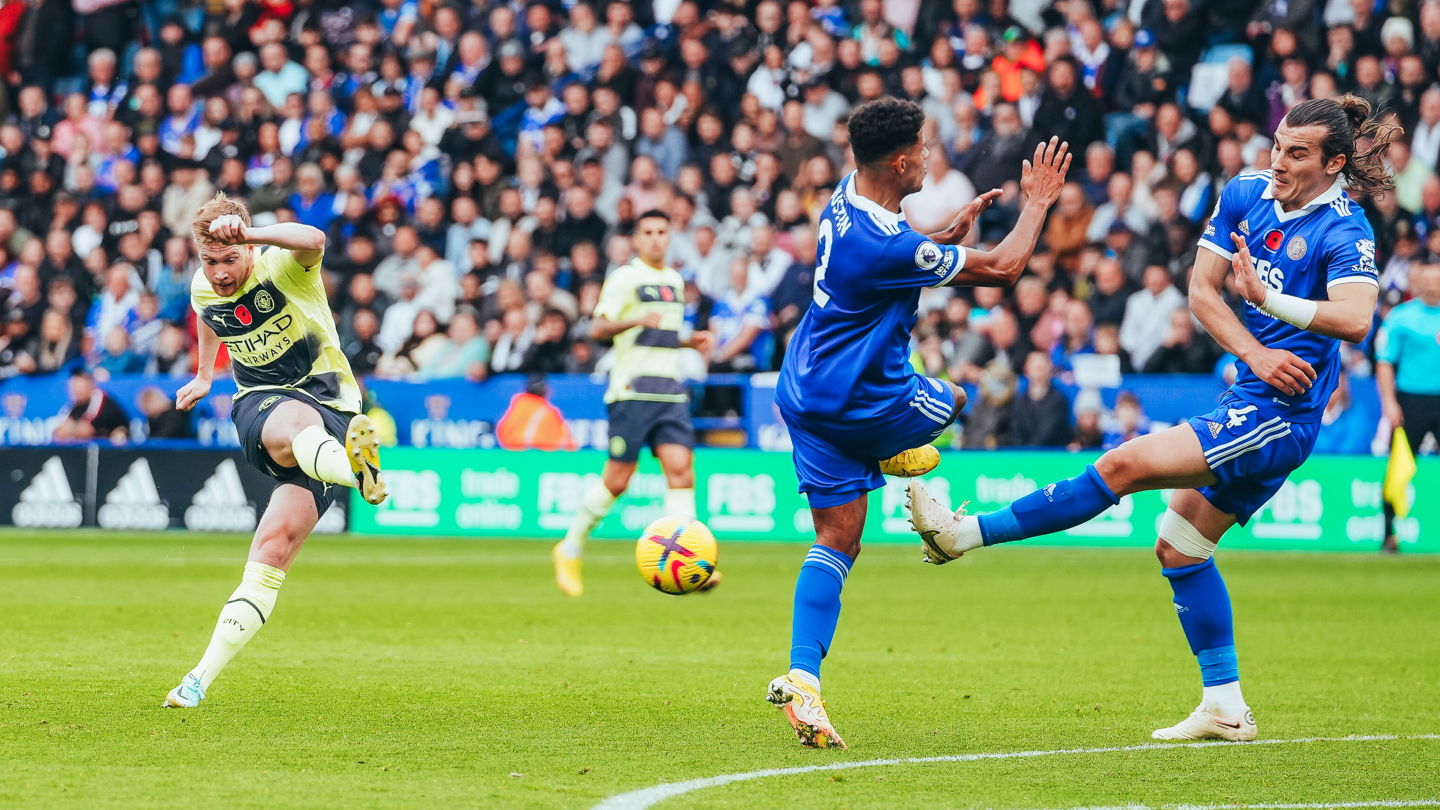 Leicester City 0-1 City: Stats of the match