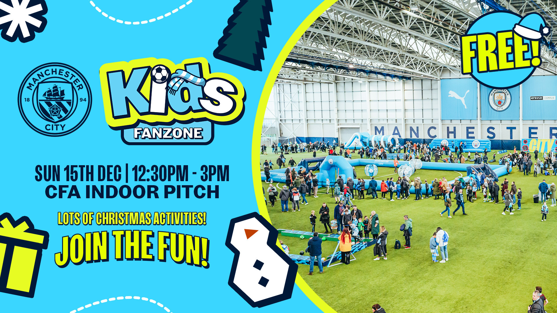 Come and visit our Kids Fanzone Christmas special for your free dose of ...