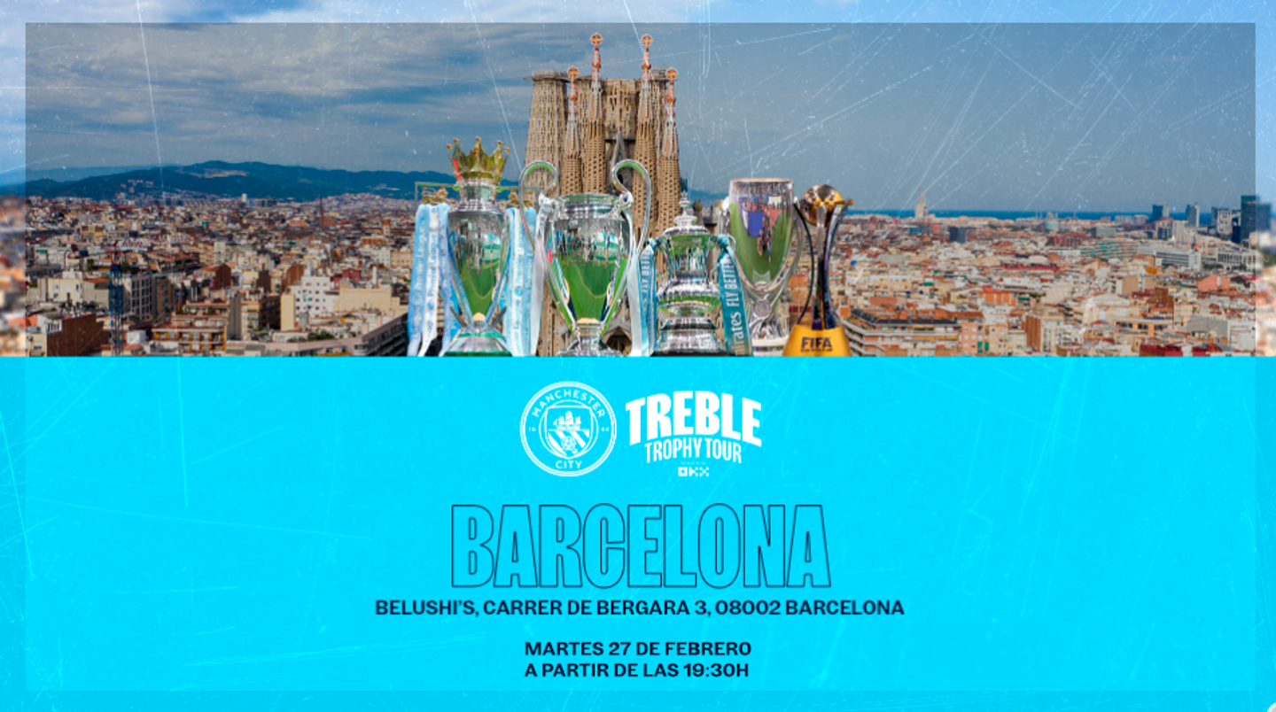 El Treble Trophy Tour llega a Barcelona