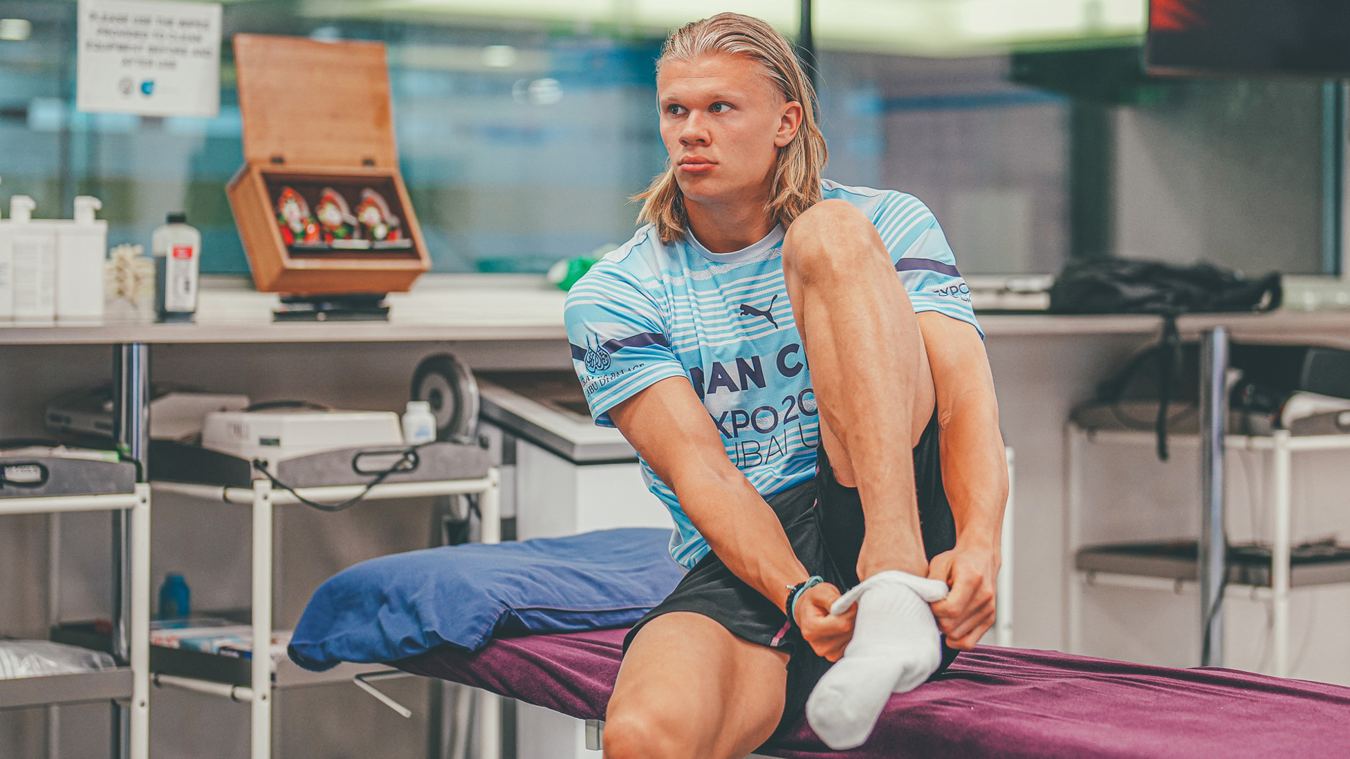 Gallery: Erling Haaland’s first day at City