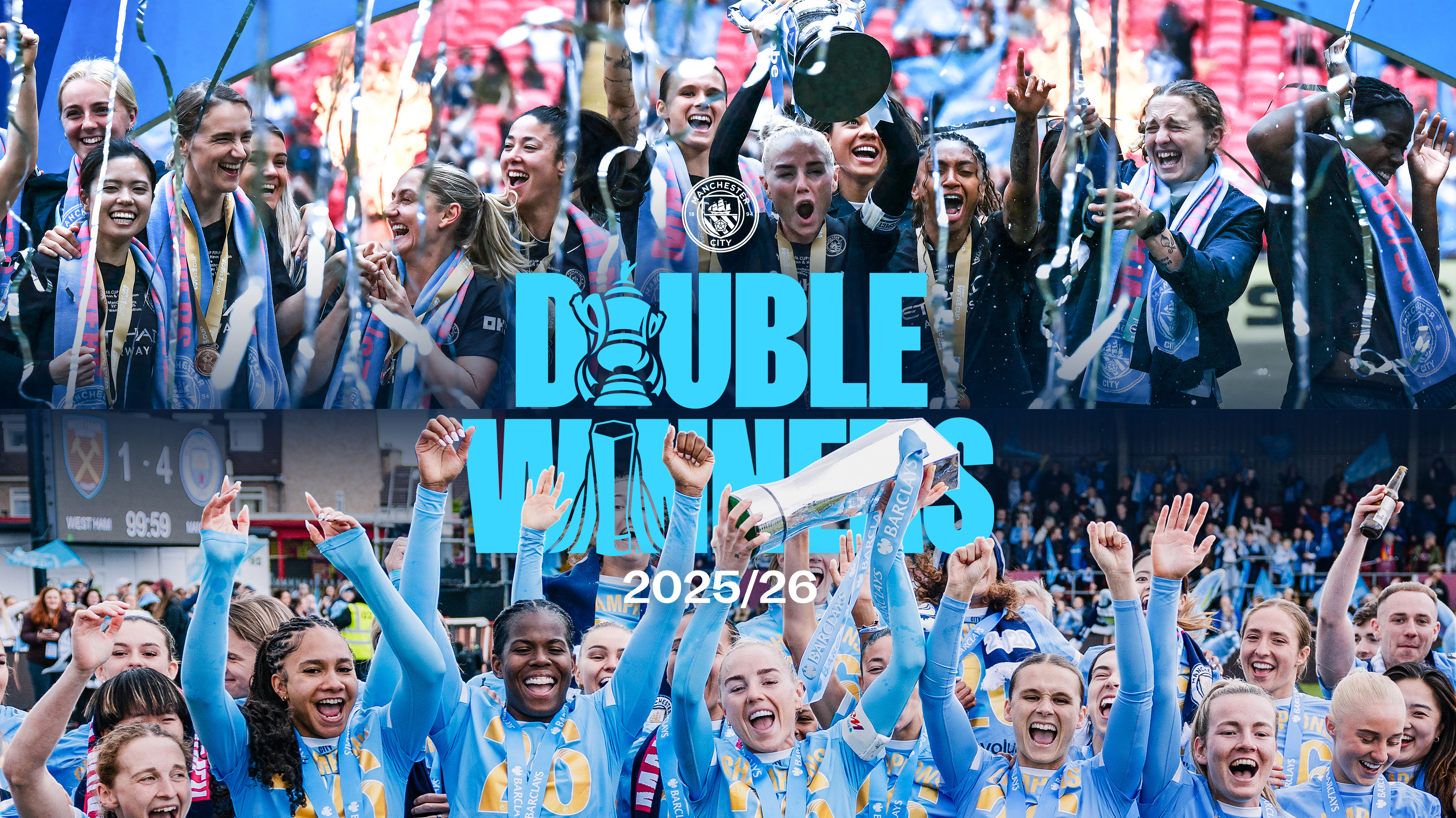 City secure WSL and FA Cup double for first time