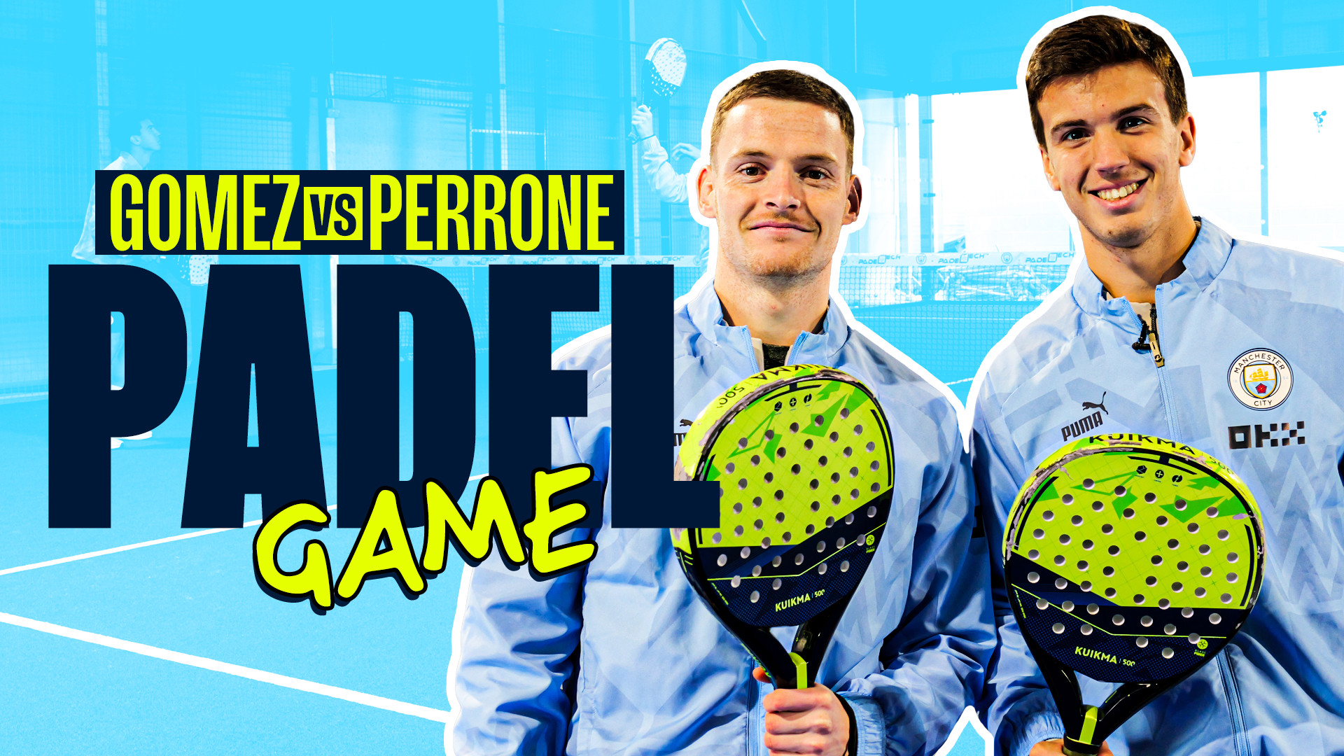 Gomez and Perrone play Padel!