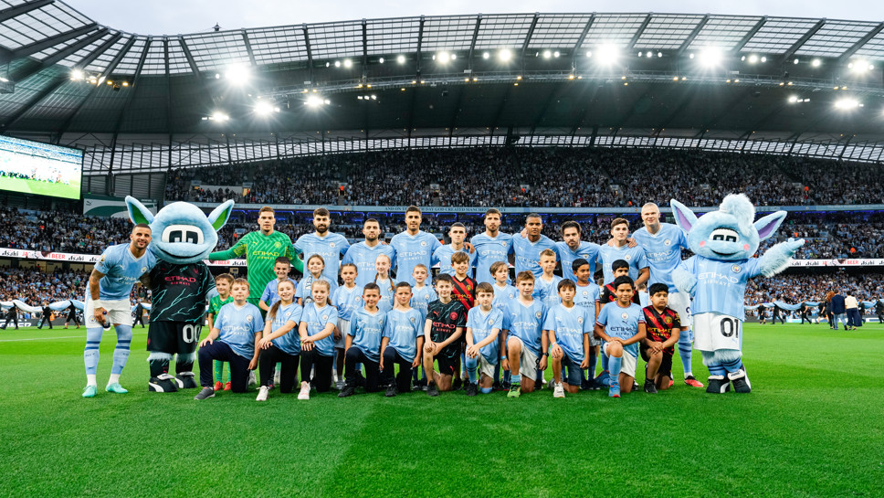 Man City Player Mascot Sign Up