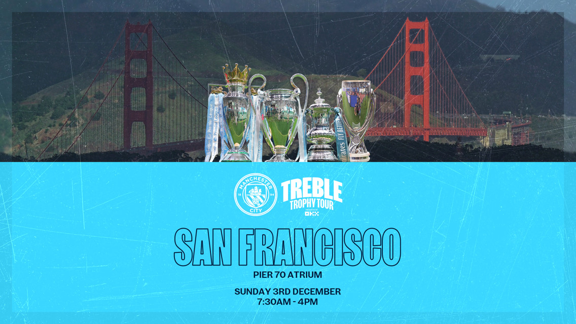 Treble Trophy Tour heads to San Francisco