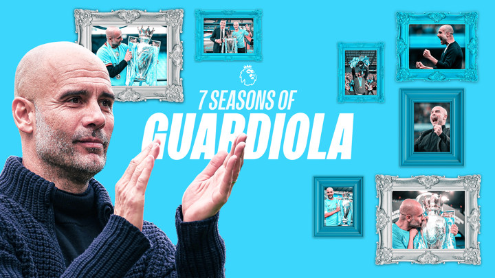 Guardiola’s incredible stats after seven Premier League seasons