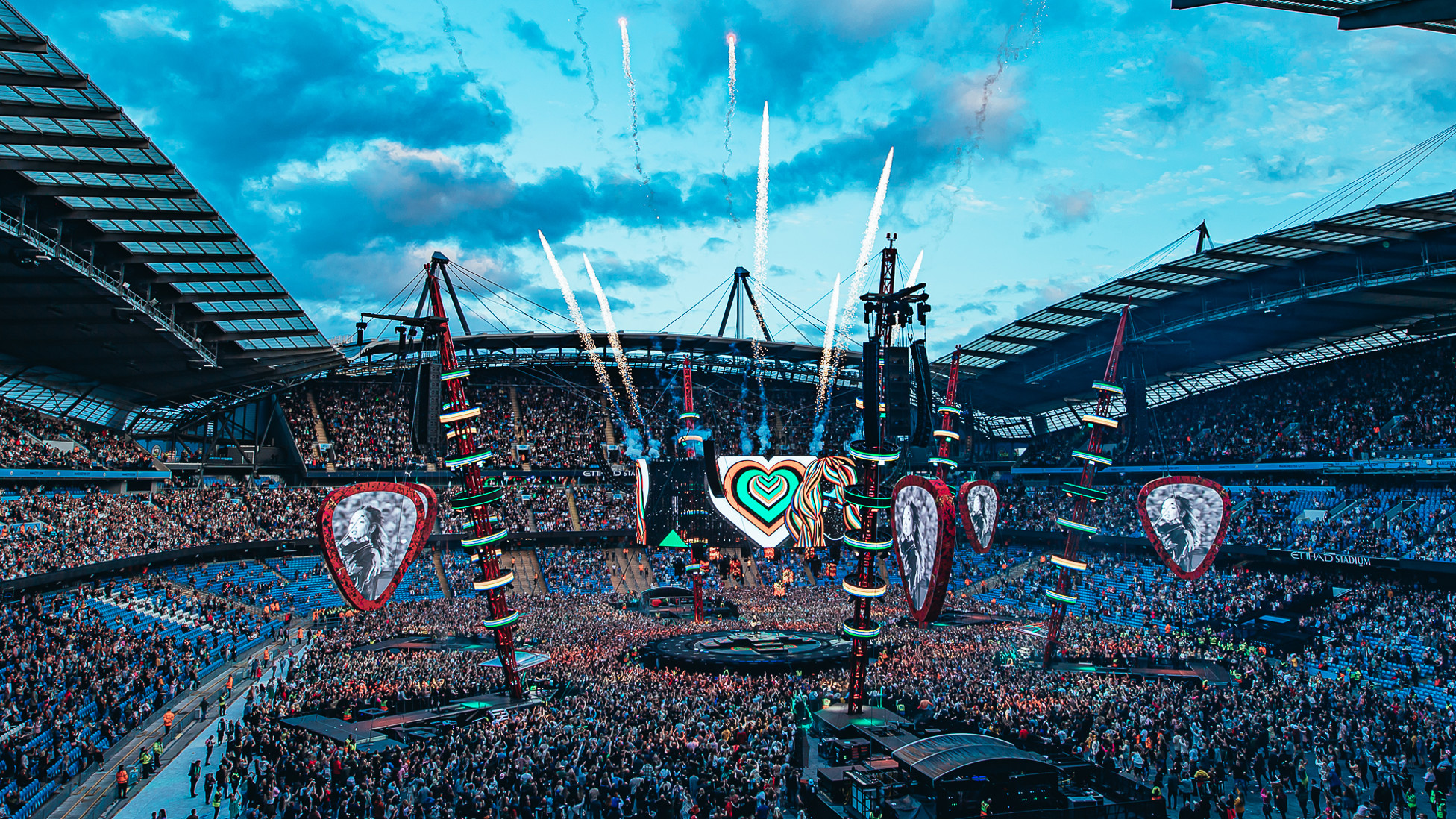 Gallery: Ed Sheeran opens at the Etihad