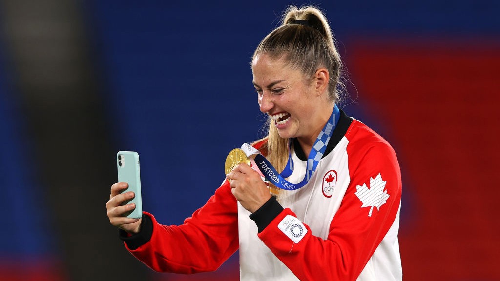 Janine Beckie: Olympic gold a childhood dream come true