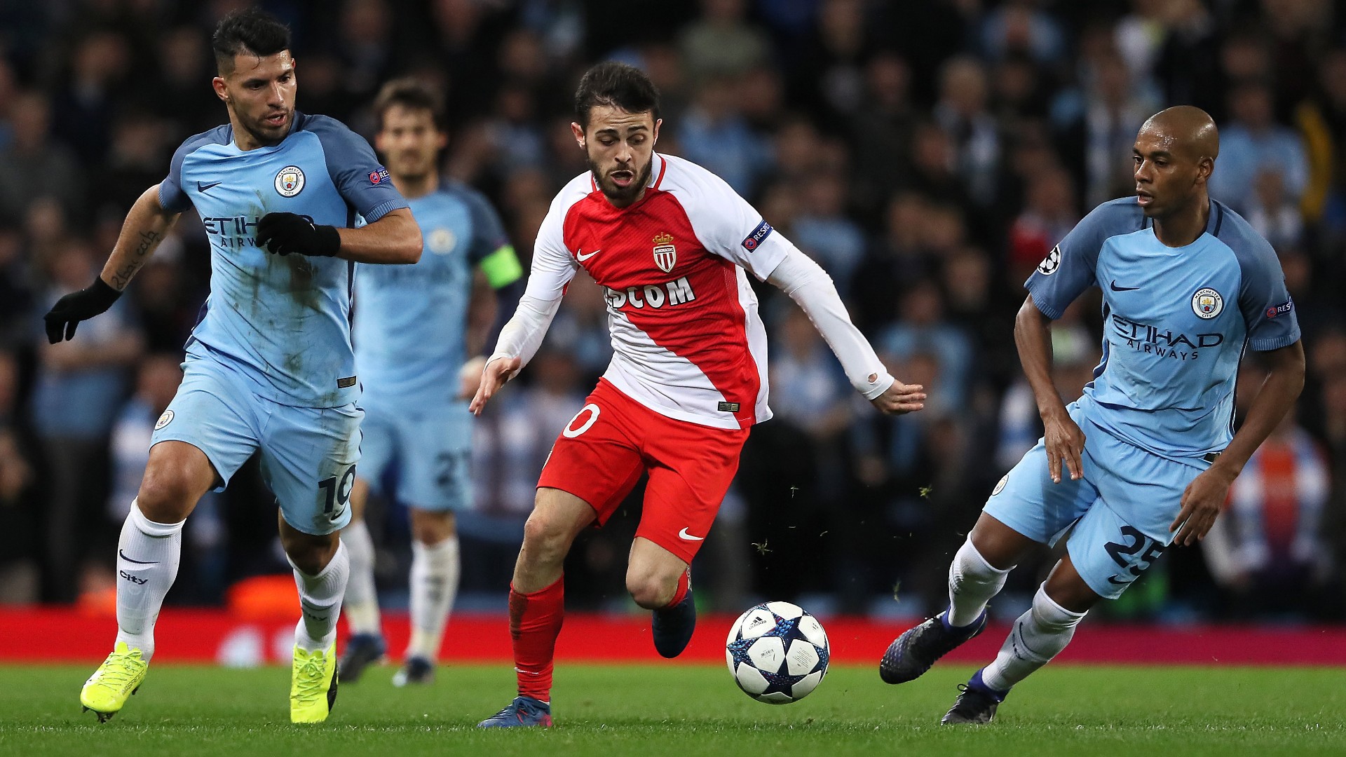 A primeira noite de Bernardo no Etihad