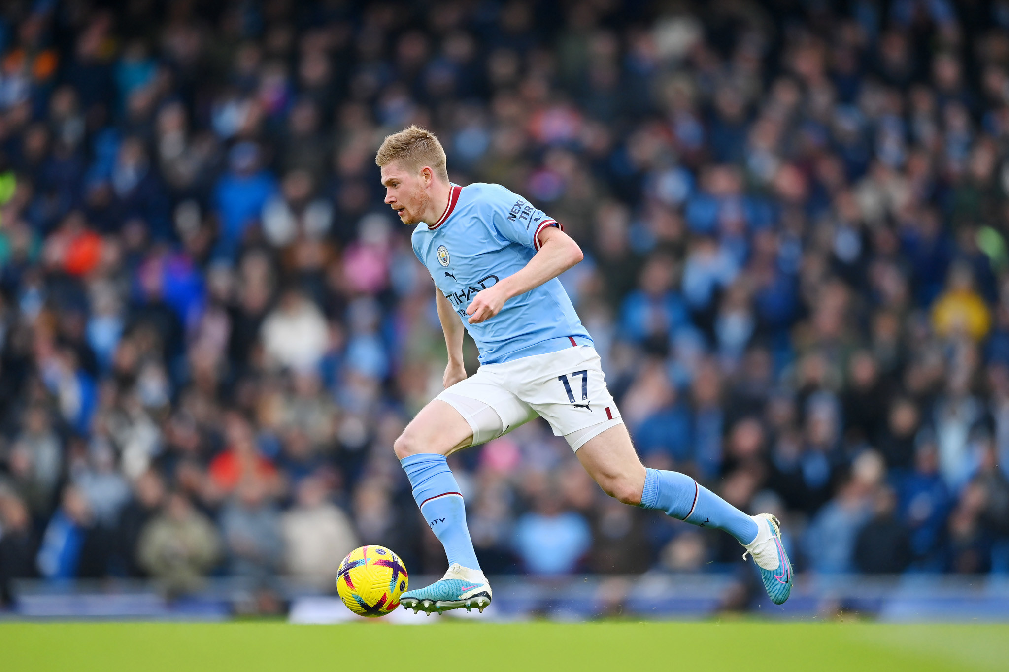 Os números de Kevin De Bruyne como jogador do City
