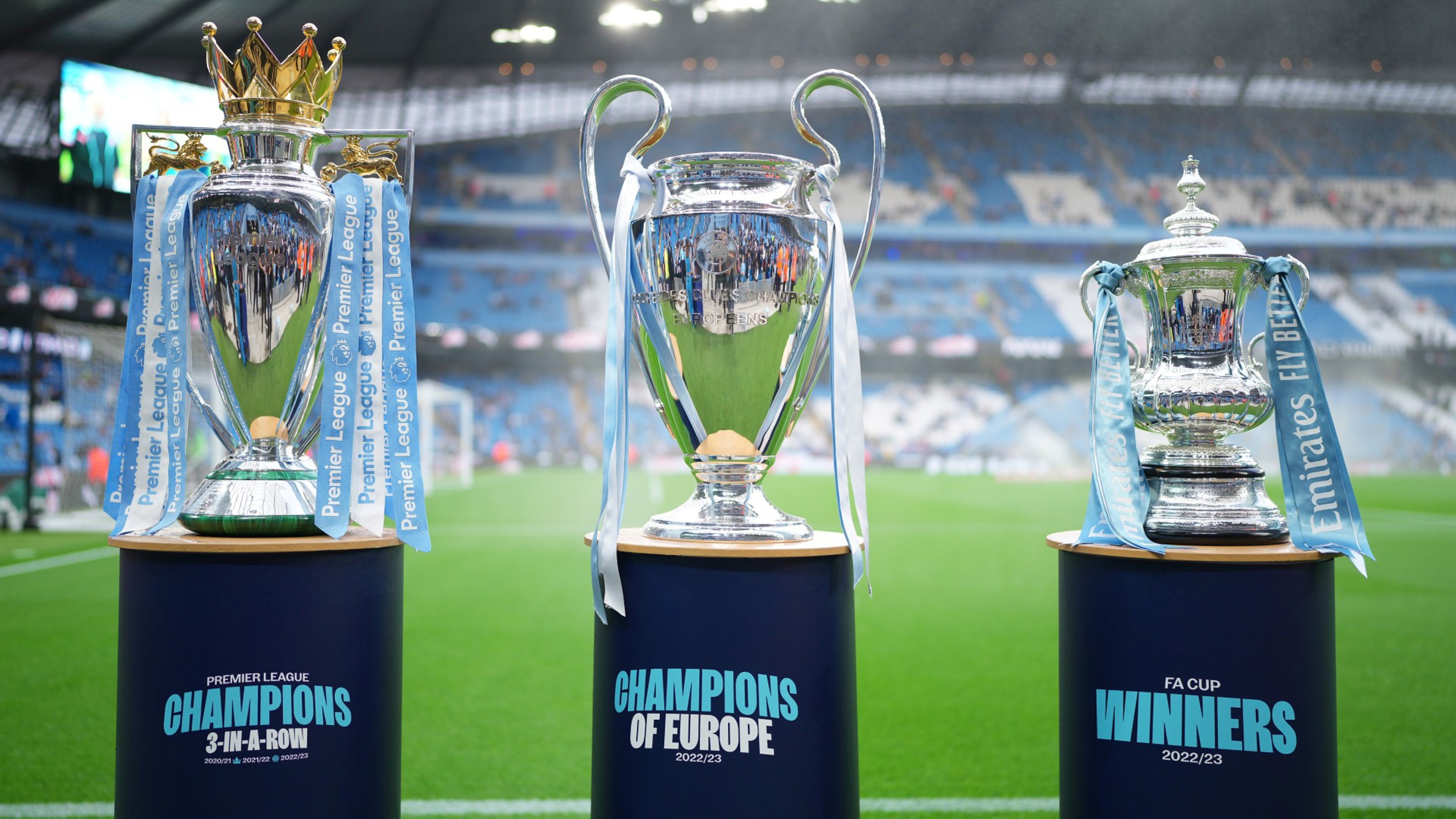 Gallery: Iconic photos of the Treble Trophy Tour