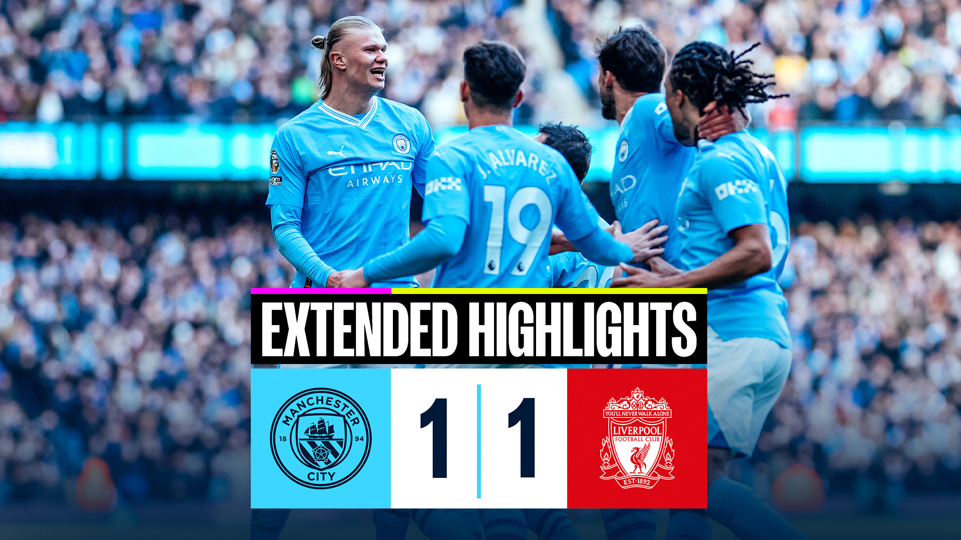 City 1-1 Liverpool: Extended highlights
