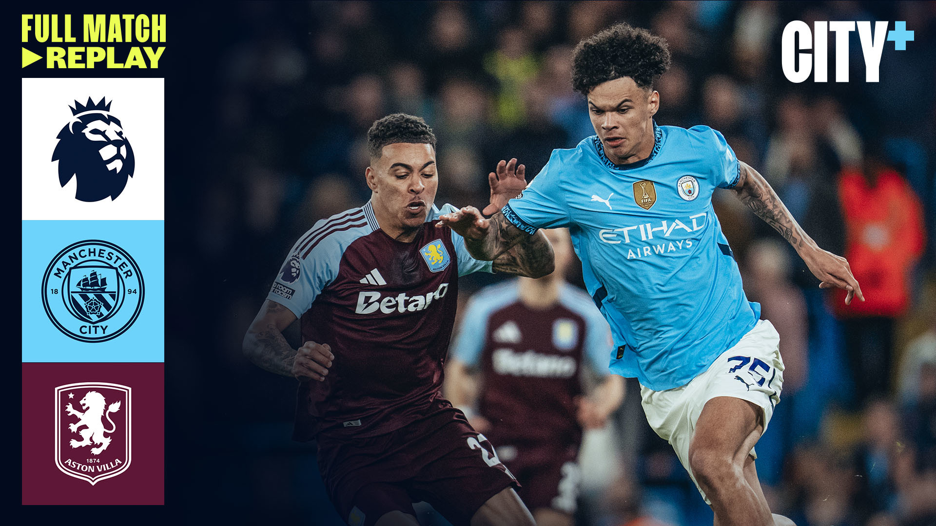 Full-match replay: City v Villa