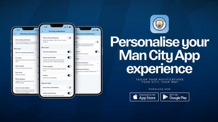 What's new in your Man City App