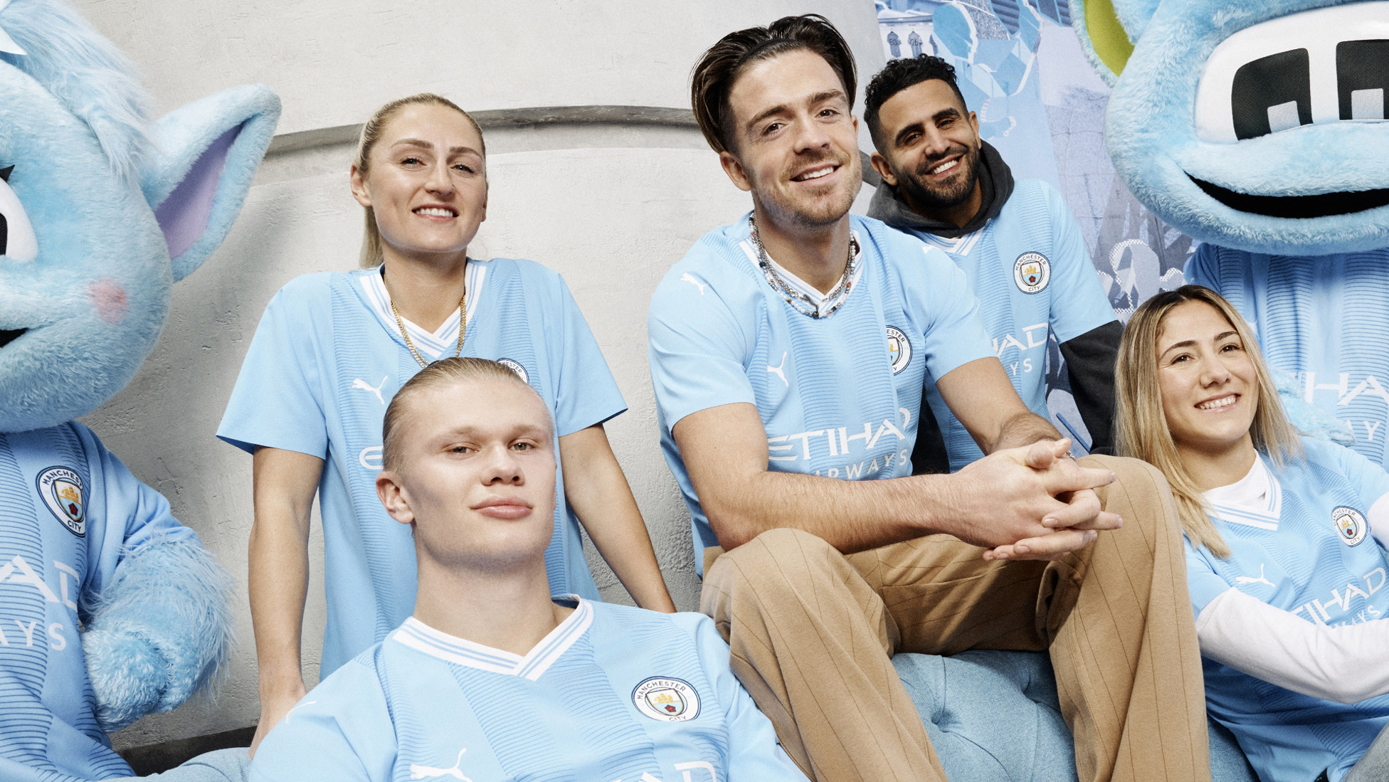 Gallery: City stars try on new 2023/24 PUMA Home kit
