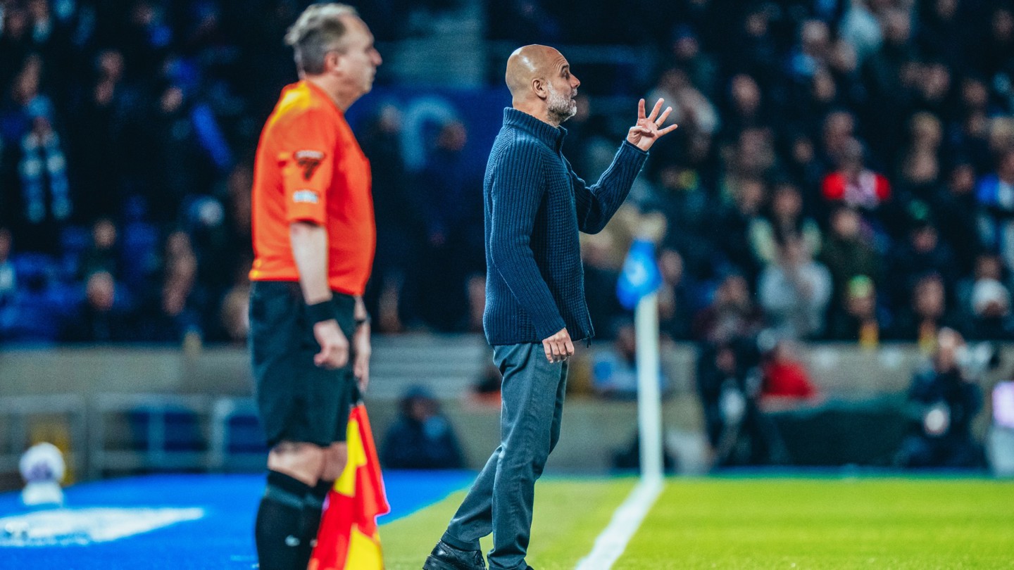Guardiola: Pressure driving us on