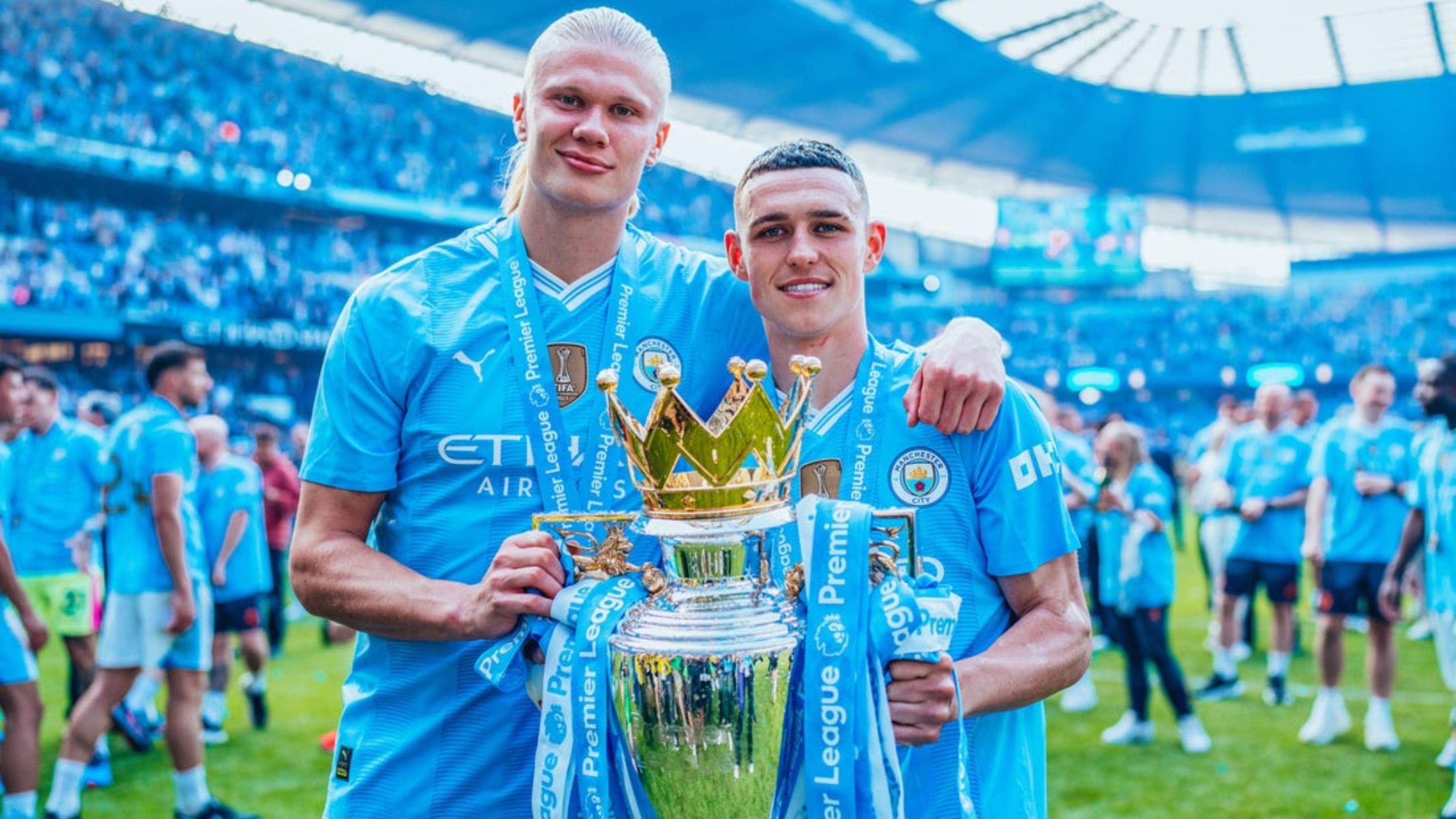 Gallery: Fantastic Foden fires City to fourth Premier League title in a row