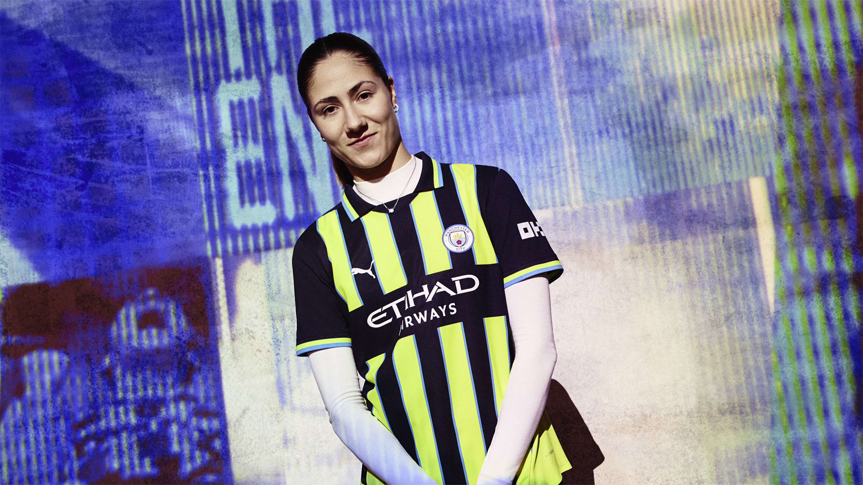 Gallery: Players try on our new PUMA 2024/25 away kit