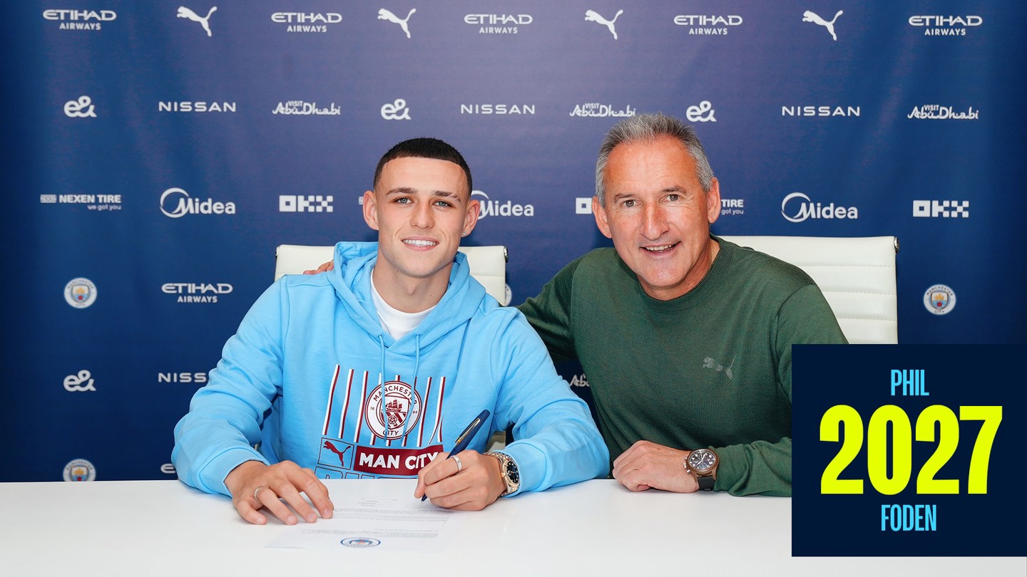 Foden pens new City deal