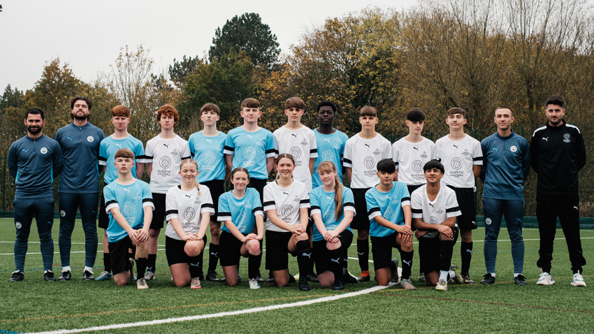 City and Laurus Ryecroft Sixth Form launch new Football School programme