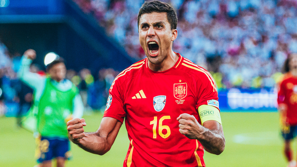 Un año de la Eurocopa de Rodri