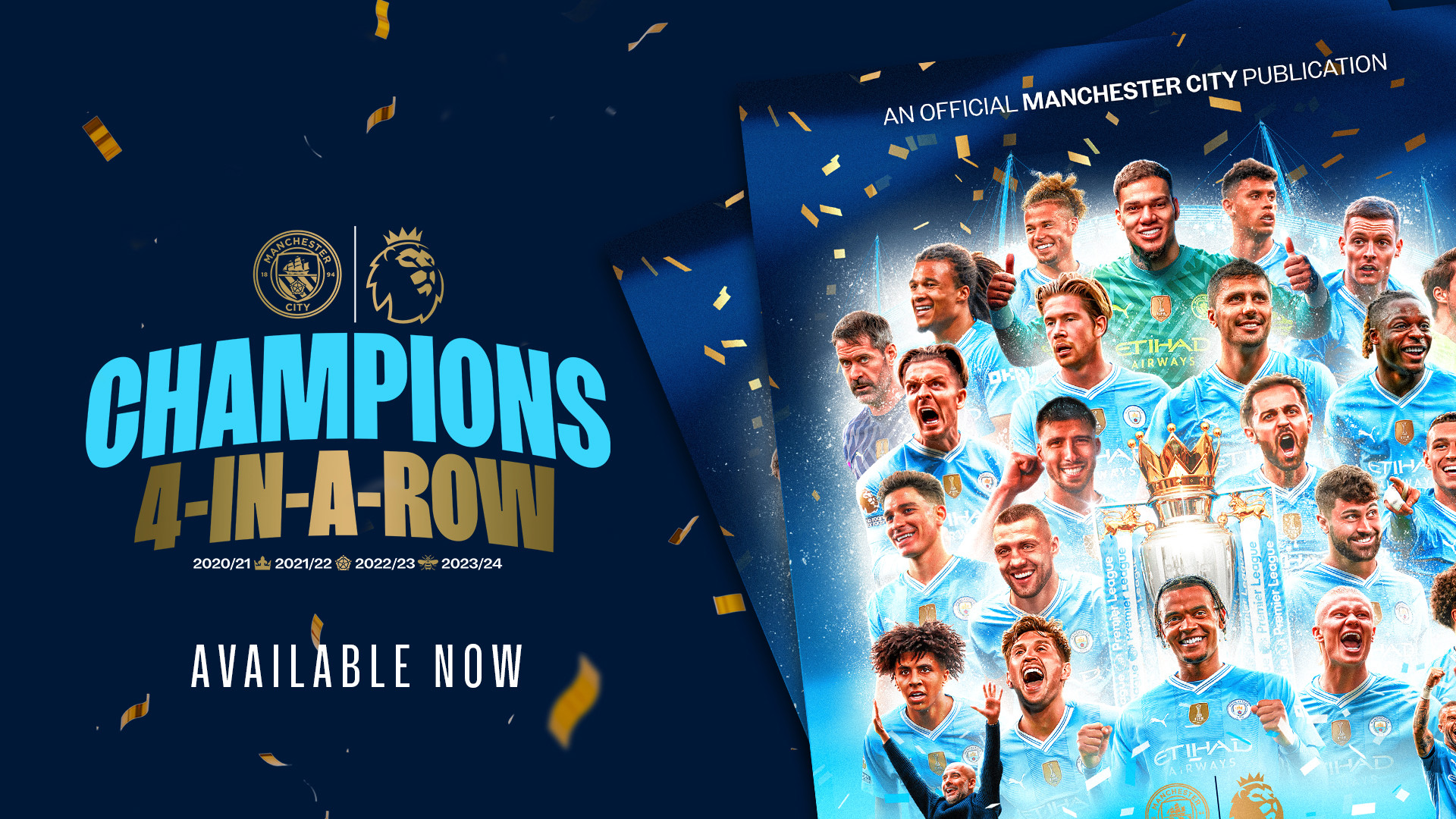 ‘Champions – Four-in-a-Row’ official magazine now on sale