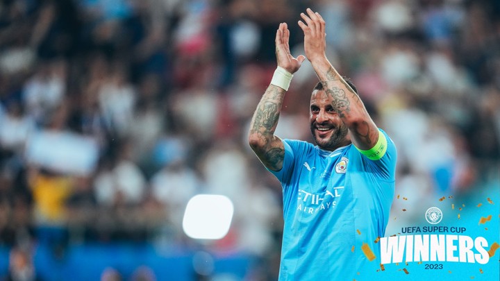 Walker: 'Winning Super Cup is a fantastic feeling!'