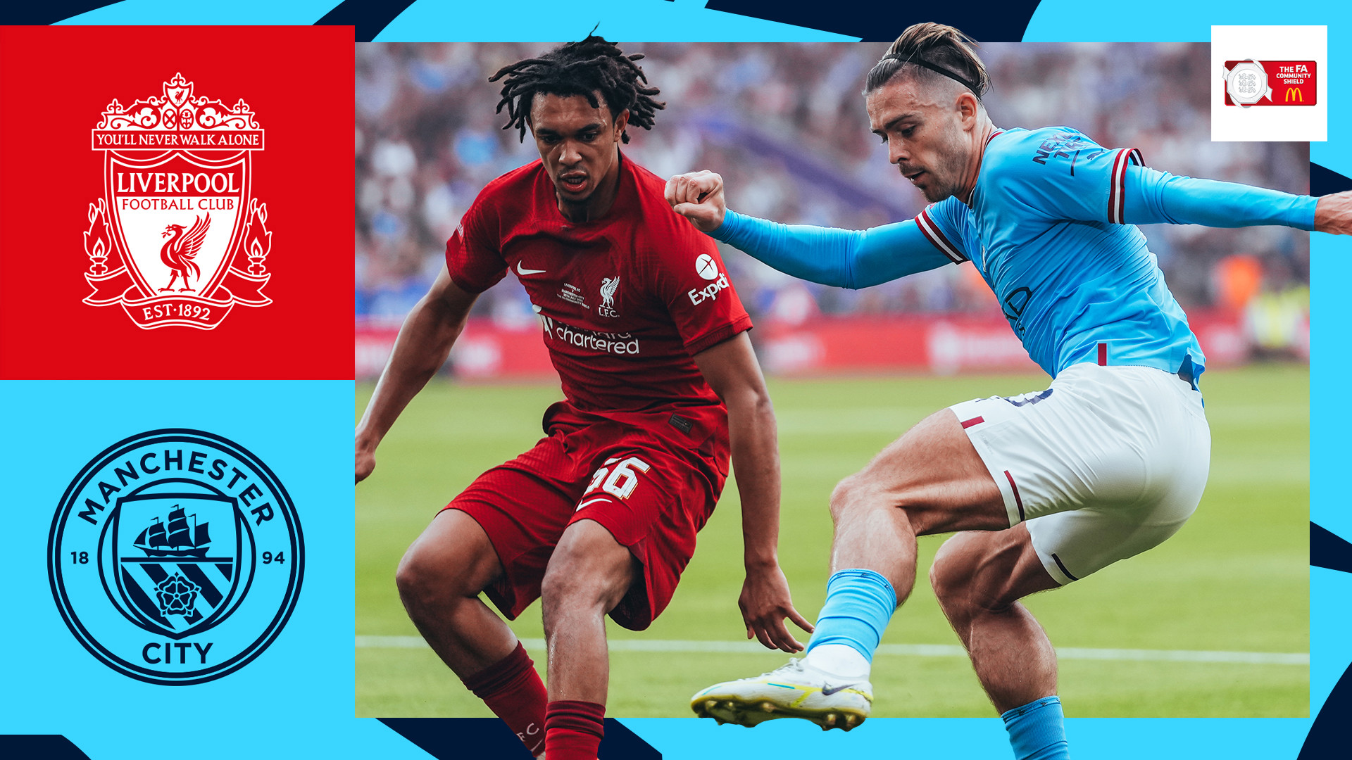 Liverpool v City: Community Shield full-match replay